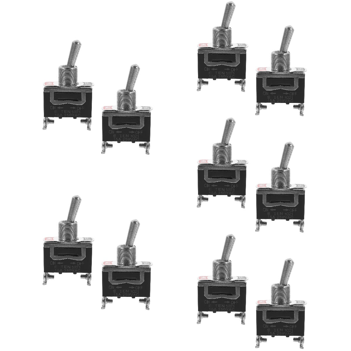 Raindrops 10 Pcs Car Boat Auto Toggle Switch Part Convenient Toggle ...