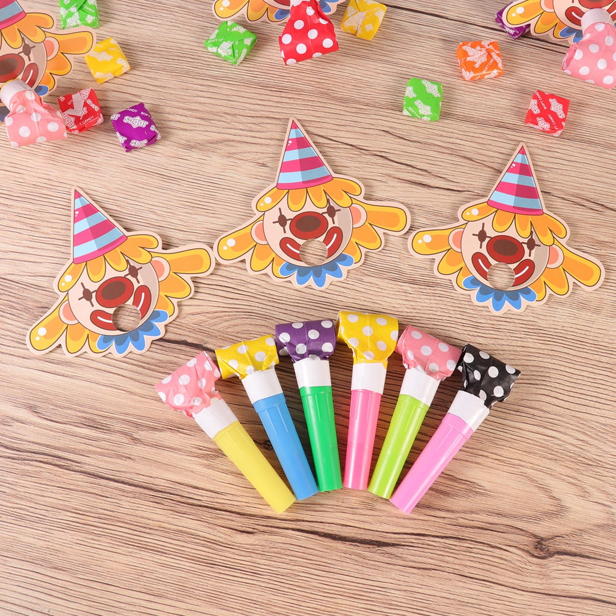 Raindrops 10 Pcs Cartoon Dragon Blowing Toys Cheering Props for Kids ...