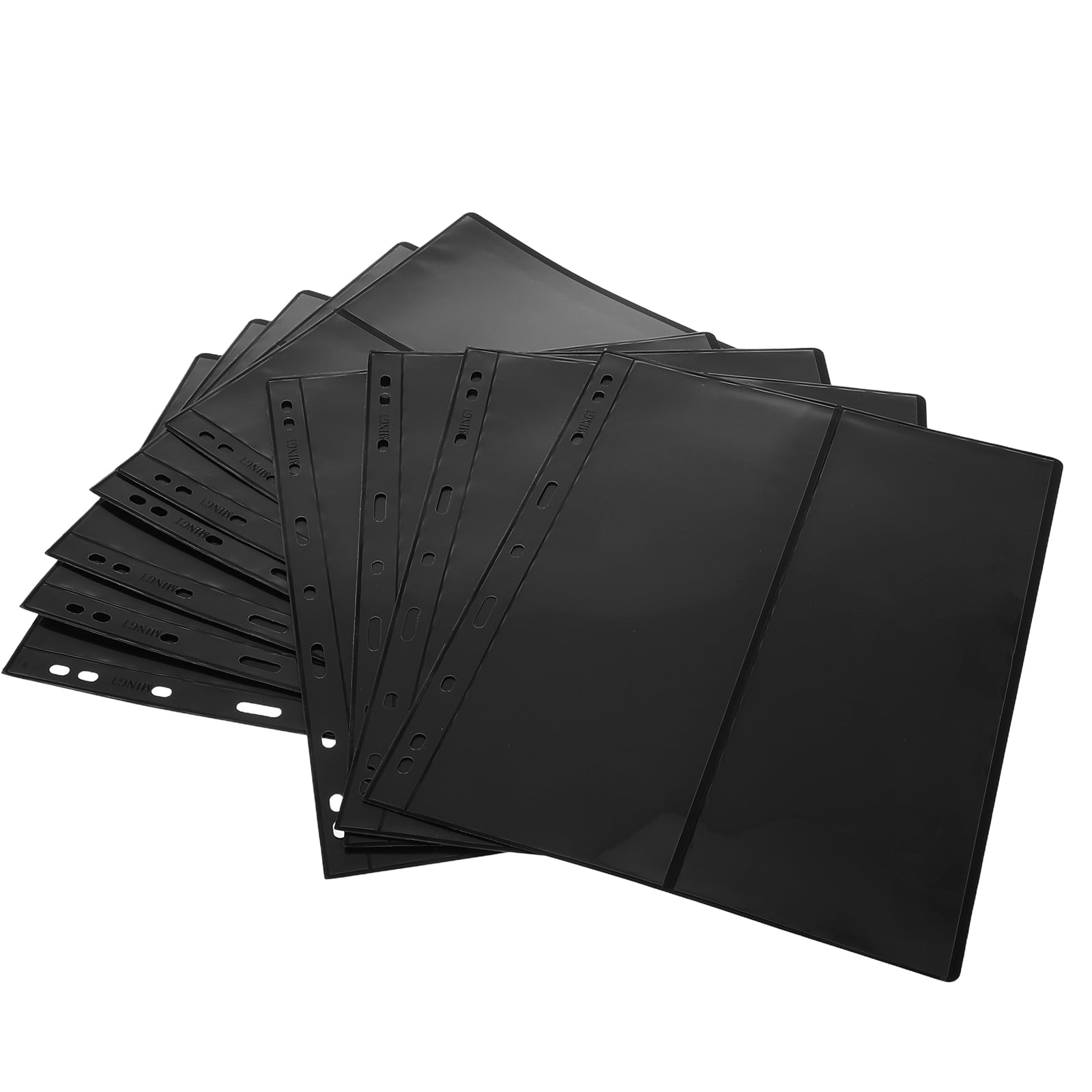 Raindrops 10 Pcs Double-Sided Stamp Album Inner Pages Two Vertical Rows ...