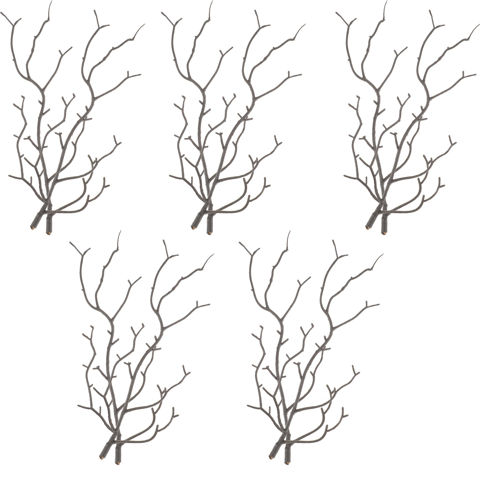 Raindrops 10 Pcs Faux Branches Decorative Plant Twigs Antler - Walmart.com