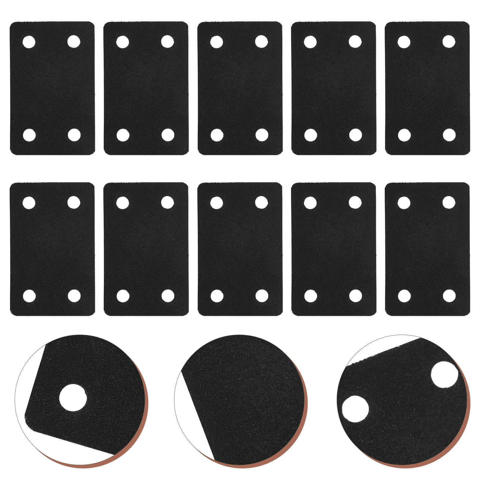Raindrops 10 Pcs Flat Plate Connector Bracket Steel Strip Stainless ...