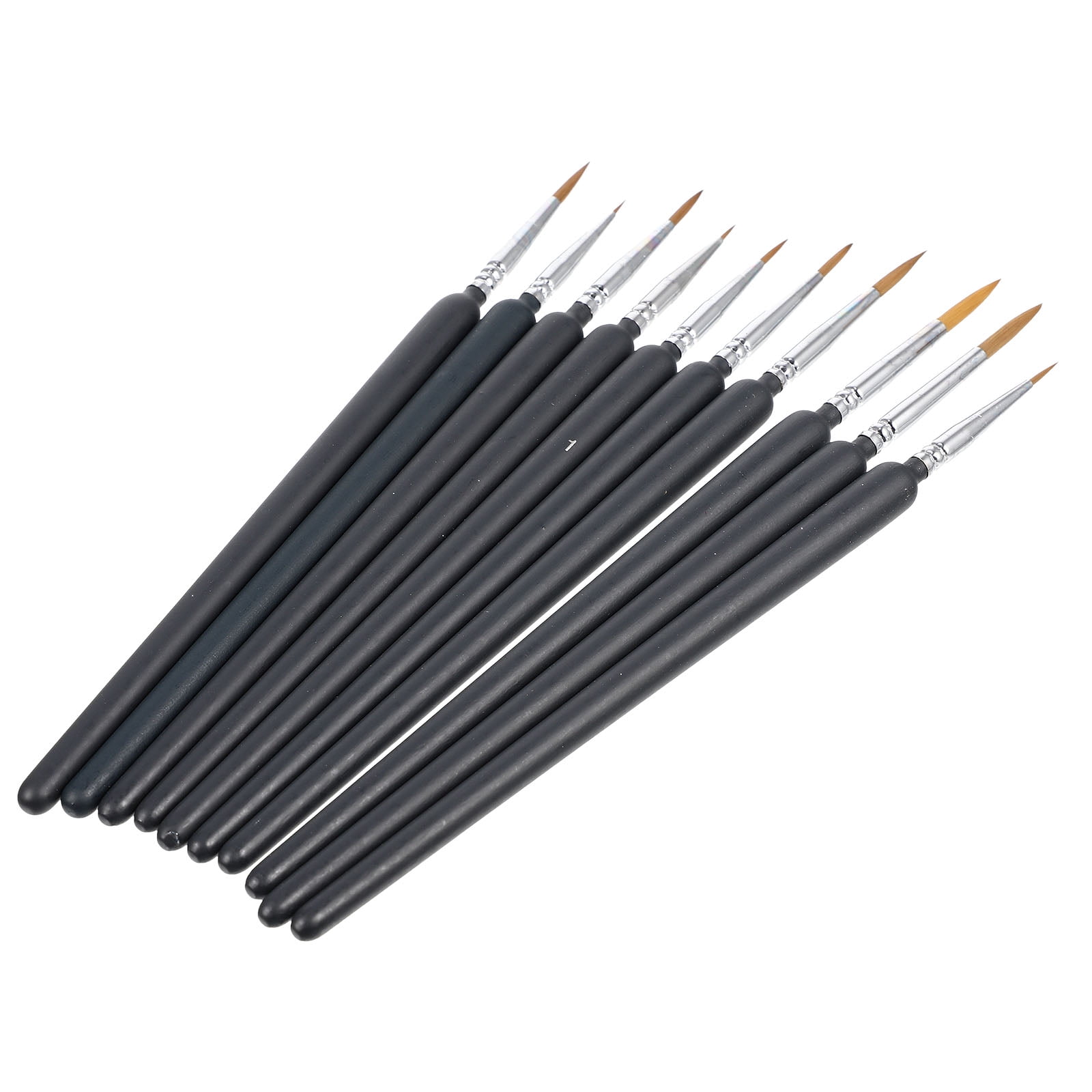 Raindrops 10 Pcs Ink Pins Hook Line Pen Set Paint Brushes Student ...
