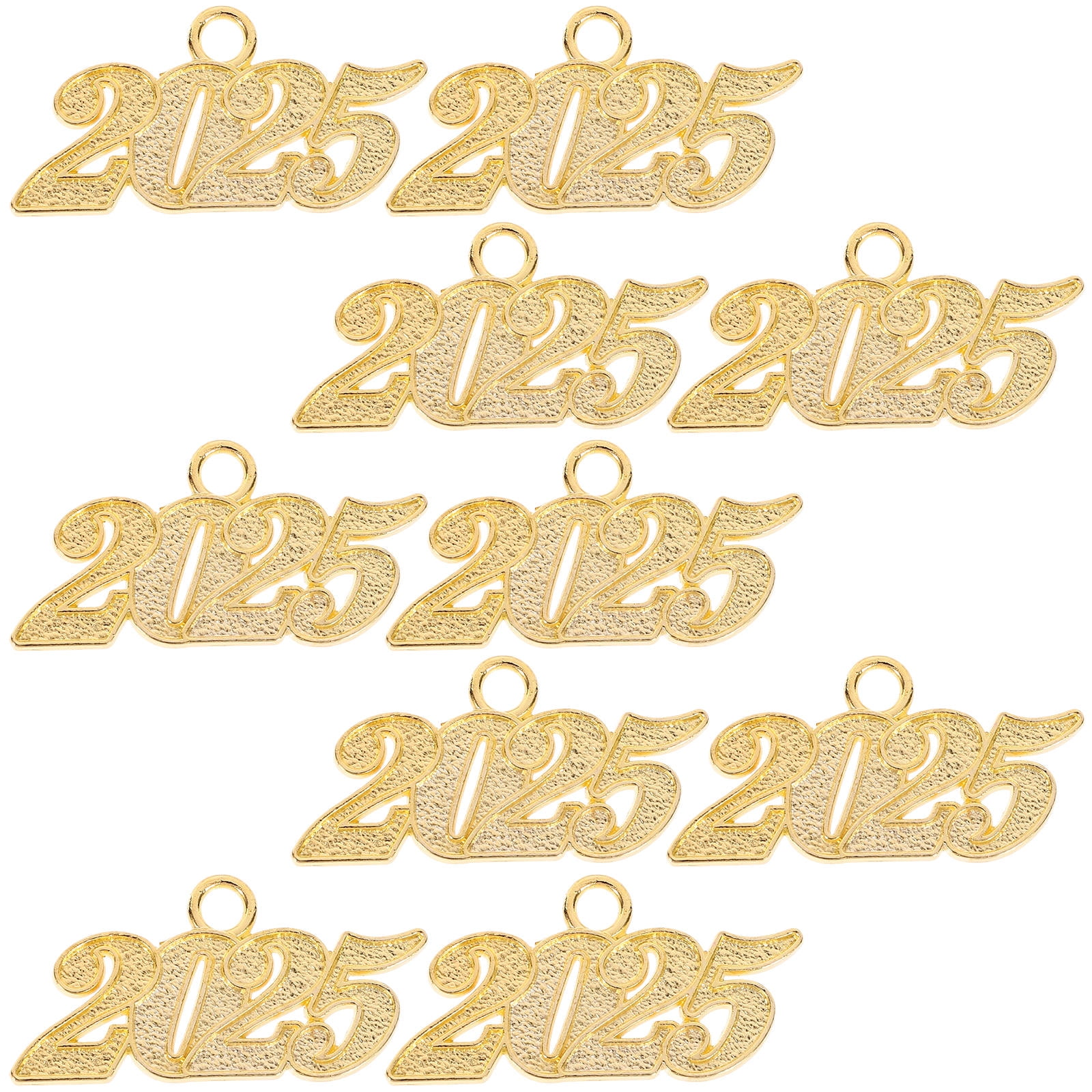 Raindrops 10 Pcs Insert 2025 Graduation Hat Charm Digital Decorative ...