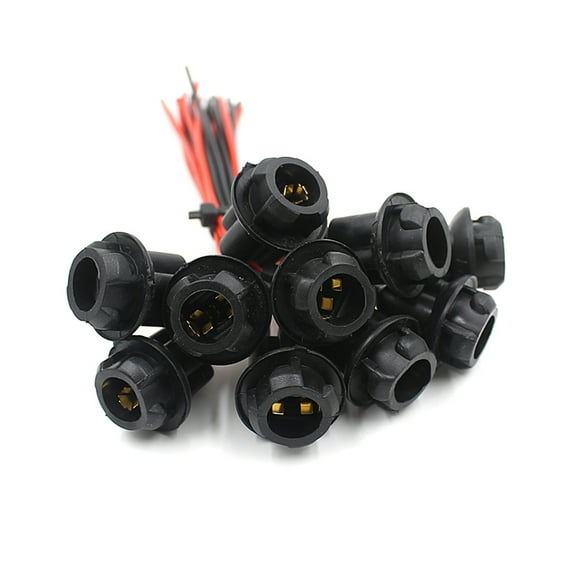 Raindrops 10 Pcs Instrument Light Socket Indicator -bike - Walmart.com