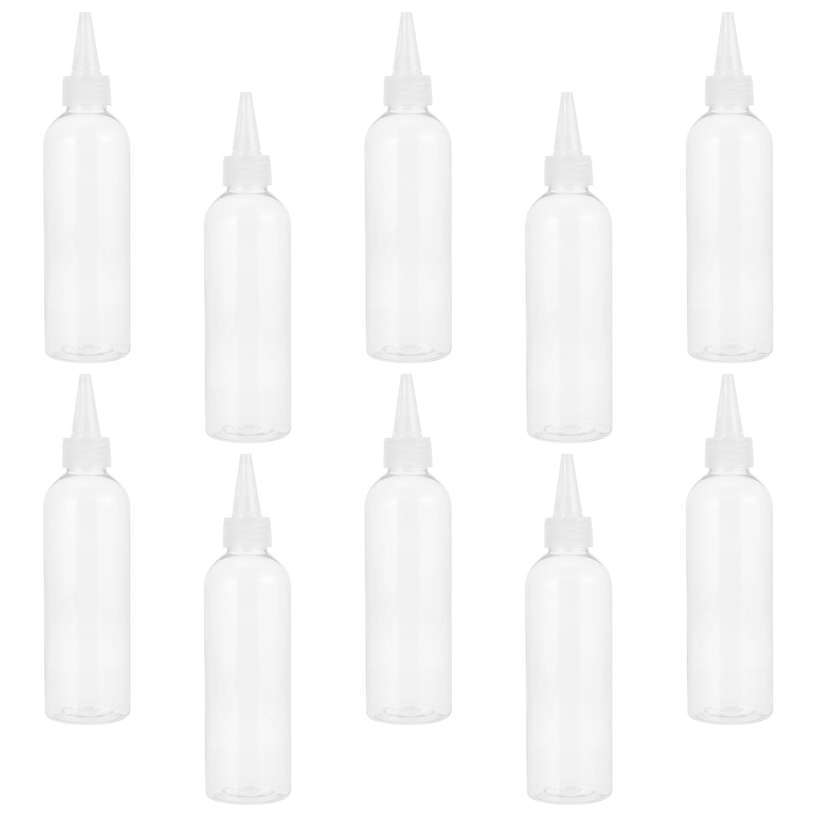 Raindrops 10 Pcs Pointed Mouth Bottle Plastic Bottle Squeeze Bottles 18 ...