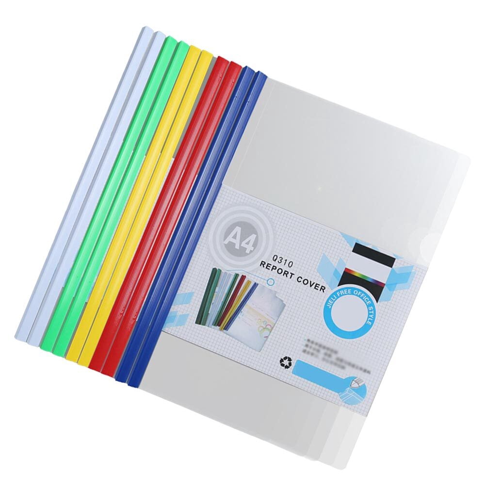 Raindrops 10 Pcs Report Binder Files Organizer Surge Bar Holder Slide ...