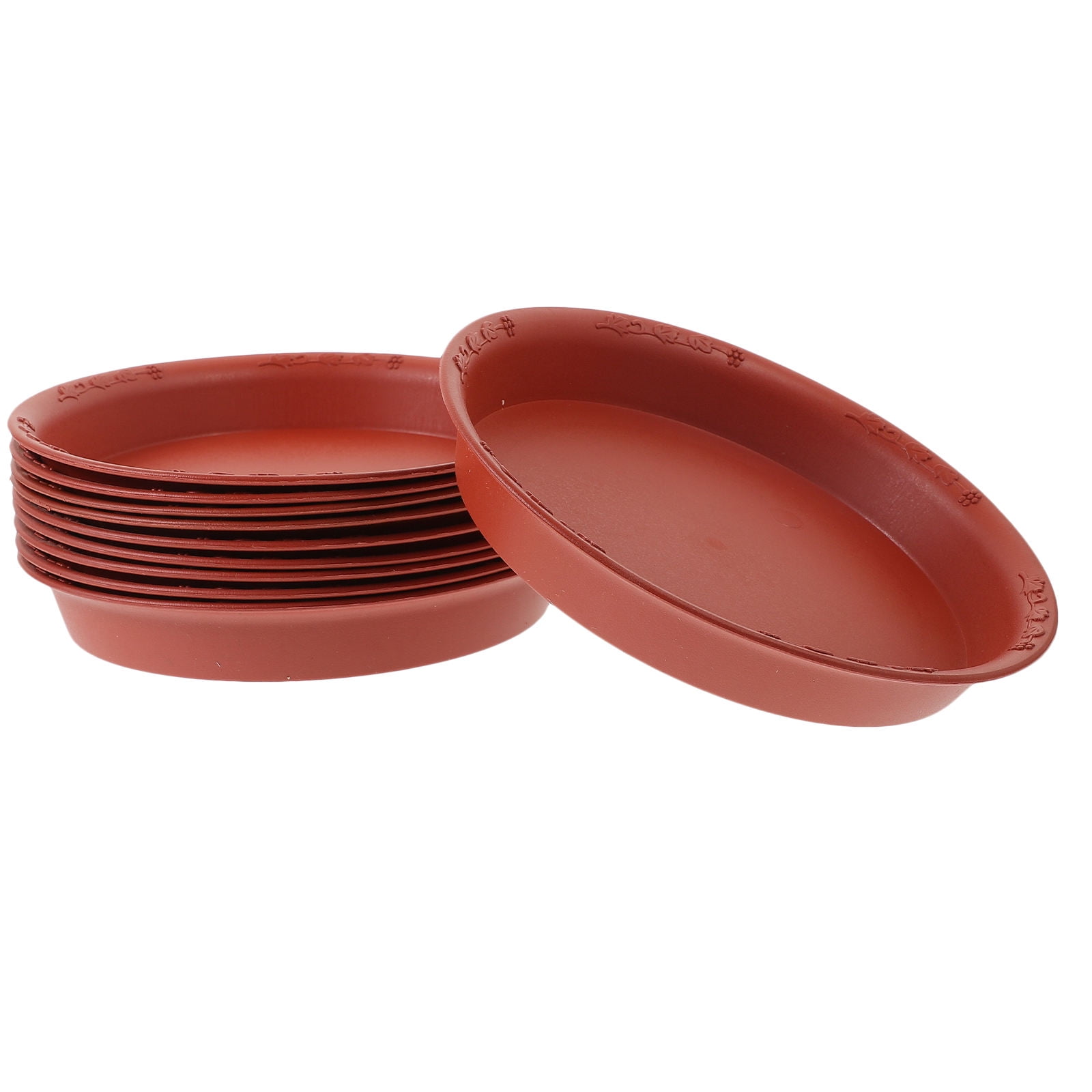 Raindrops 10 Pcs Saucers for Plant Pots Dishes Flower Tray Stable ...