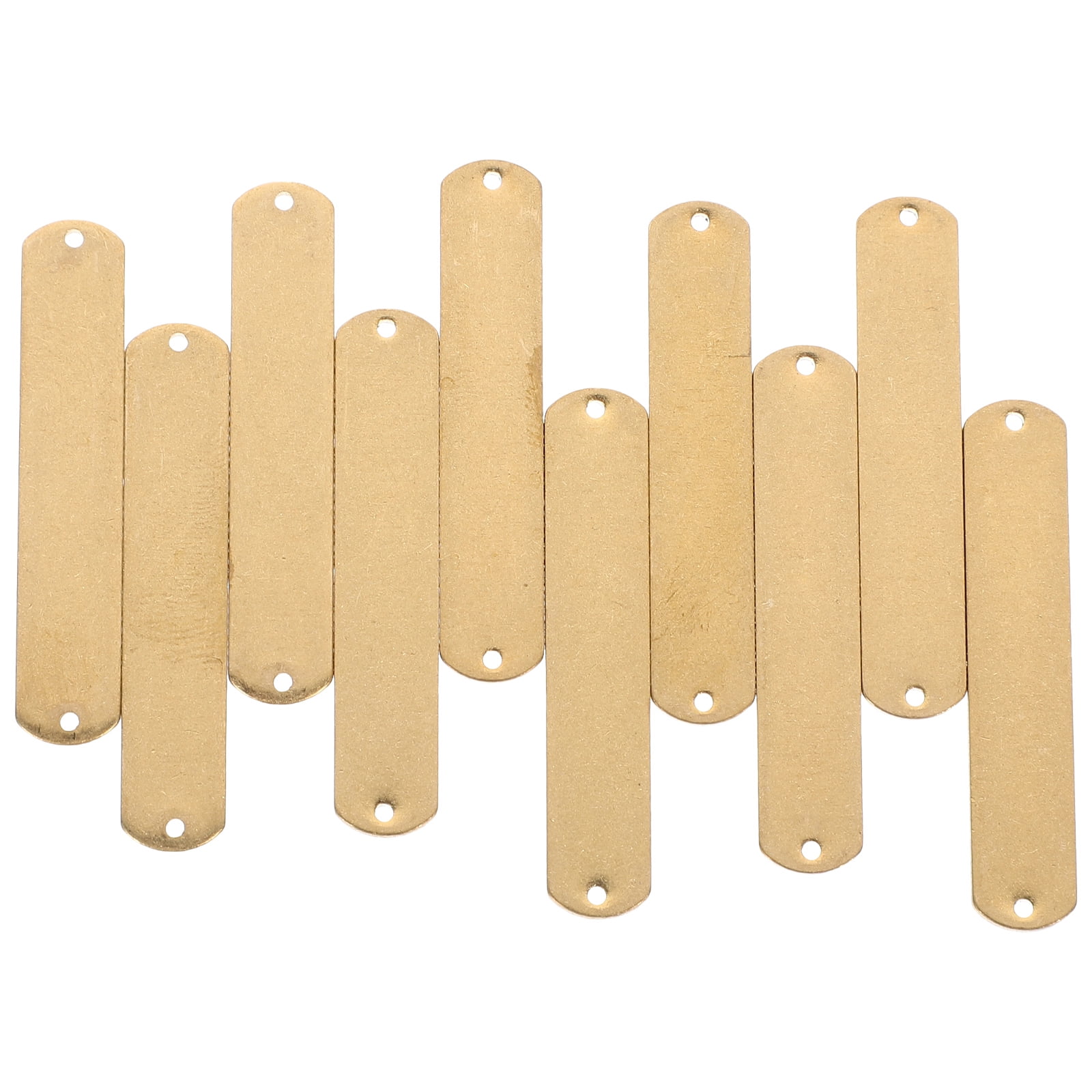 Raindrops 10 Pcs Skirting Carrier Copper Sheet Material 3.60X0.70X0 ...