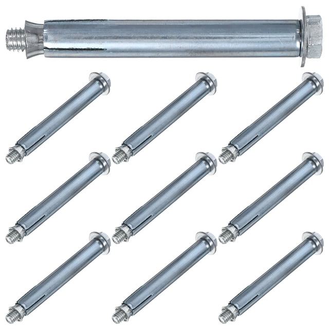 Raindrops 10 Pcs Speeds Bumps Expansion Screws Fasteners Lag Bolts ...