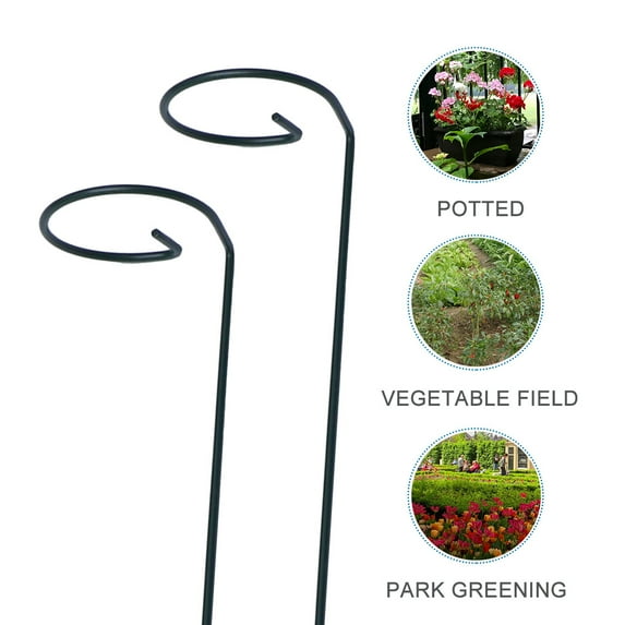 Raindrops 10 Pcs Tall Plant Stakes Plants Climbing Vine Stand Reusable ...
