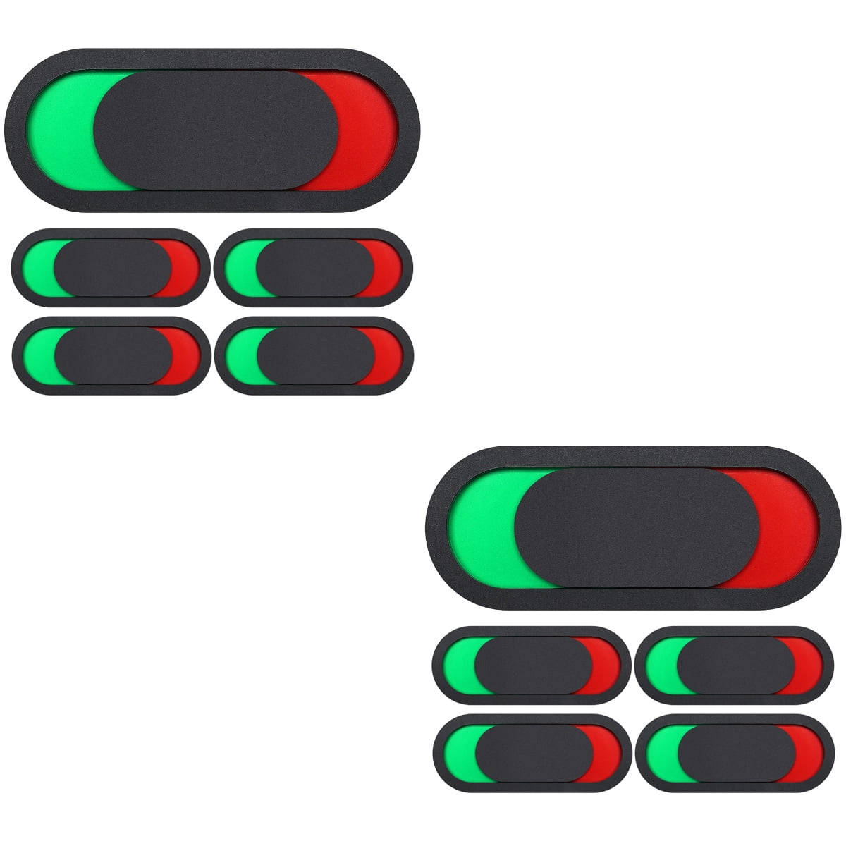 Raindrops 10 Pcs Toilet Vacant Occupied Sign Toilet Slide Privacy Sign ...