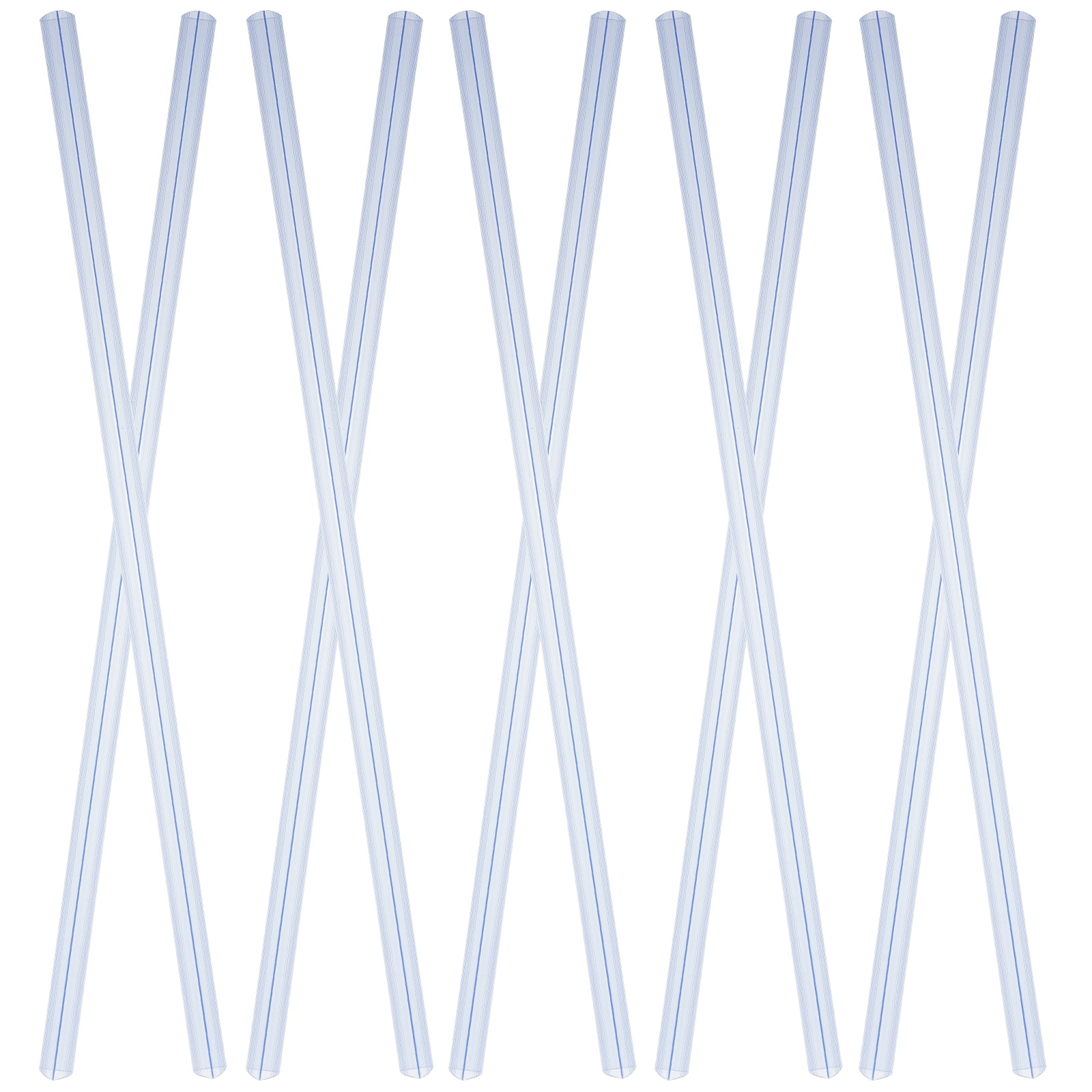 Raindrops 10 Pcs Transparent Binder Sliding Bar Clips Bars Loose Leaf ...