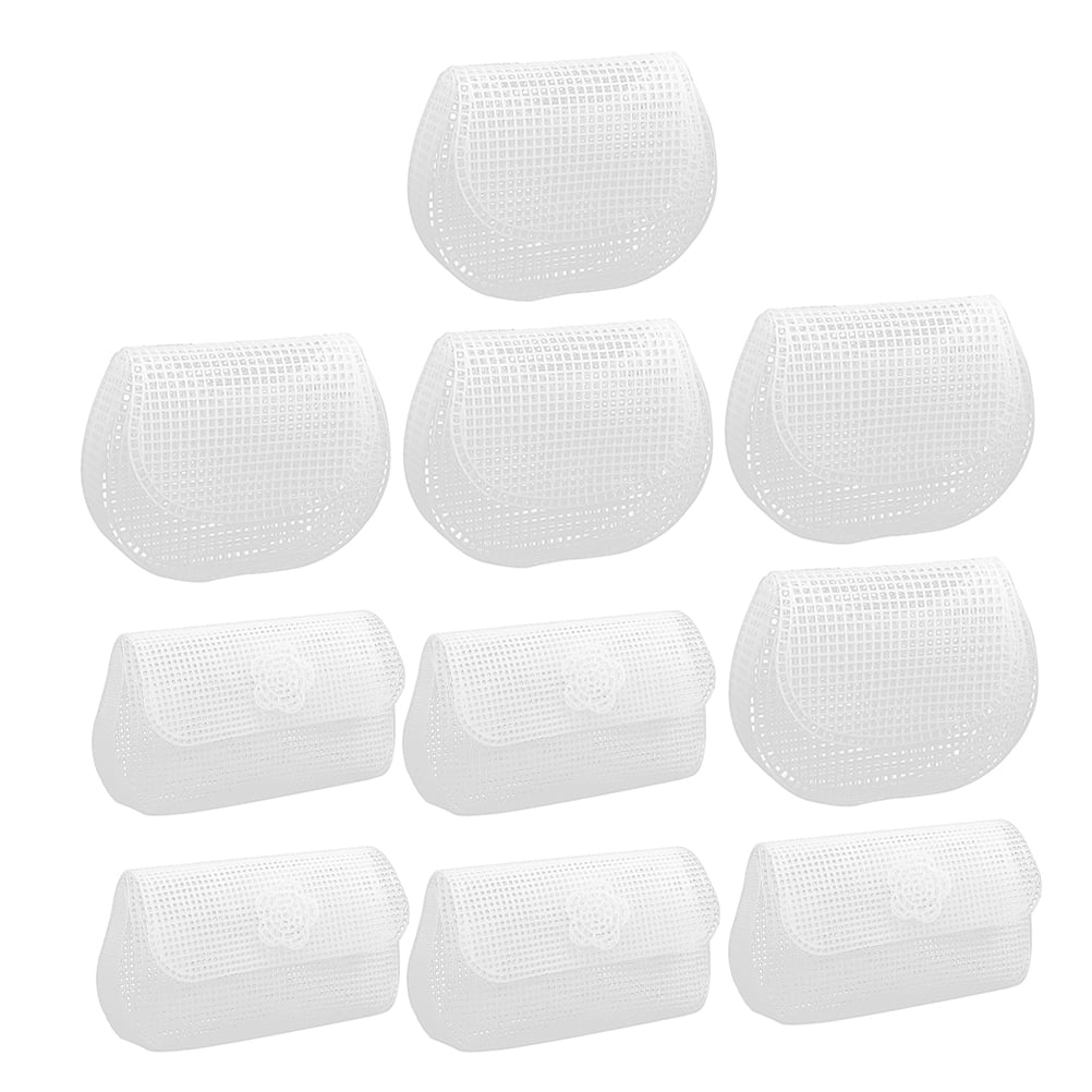 Raindrops 10 Sets Bag Plastic Pads Plastic Mesh For Diy Crafting Yarn ...