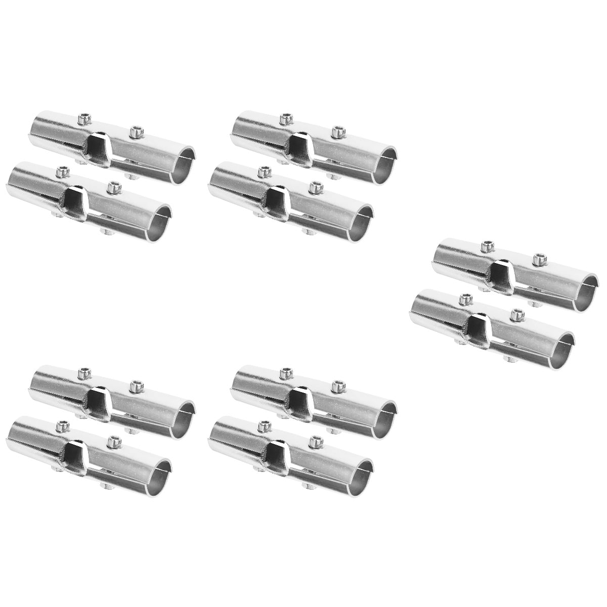 Raindrops 10 Sets Closet Rod Connecting Sockets Stainless Steel End ...