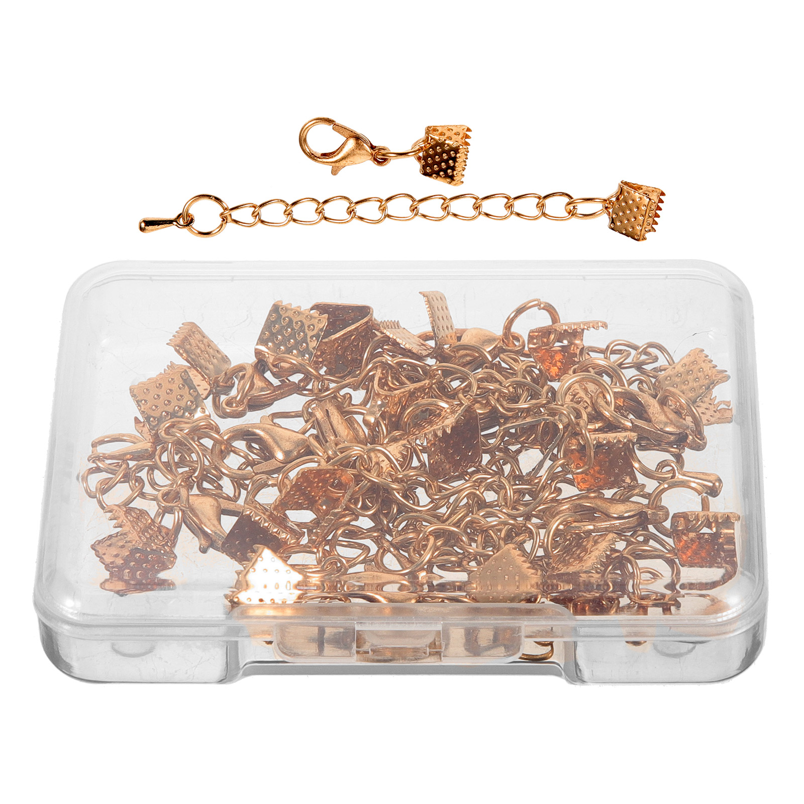 Raindrops 10 Sets Diy Jewelry Clamps Metal Lobster Clasps for Handmade ...