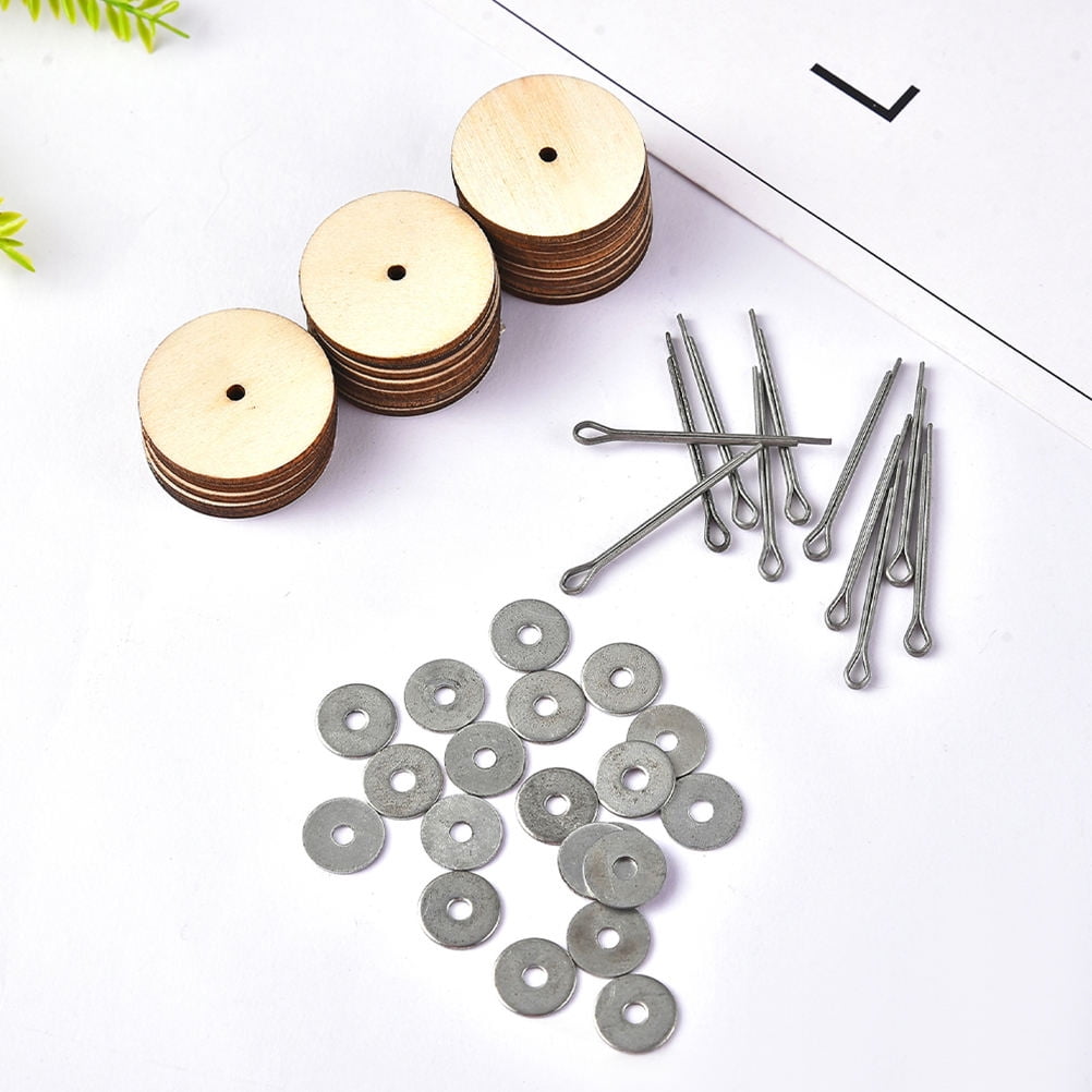 Raindrops 10 Sets Doll Parts Wood Joints Gaskets Made Making Supplies ...