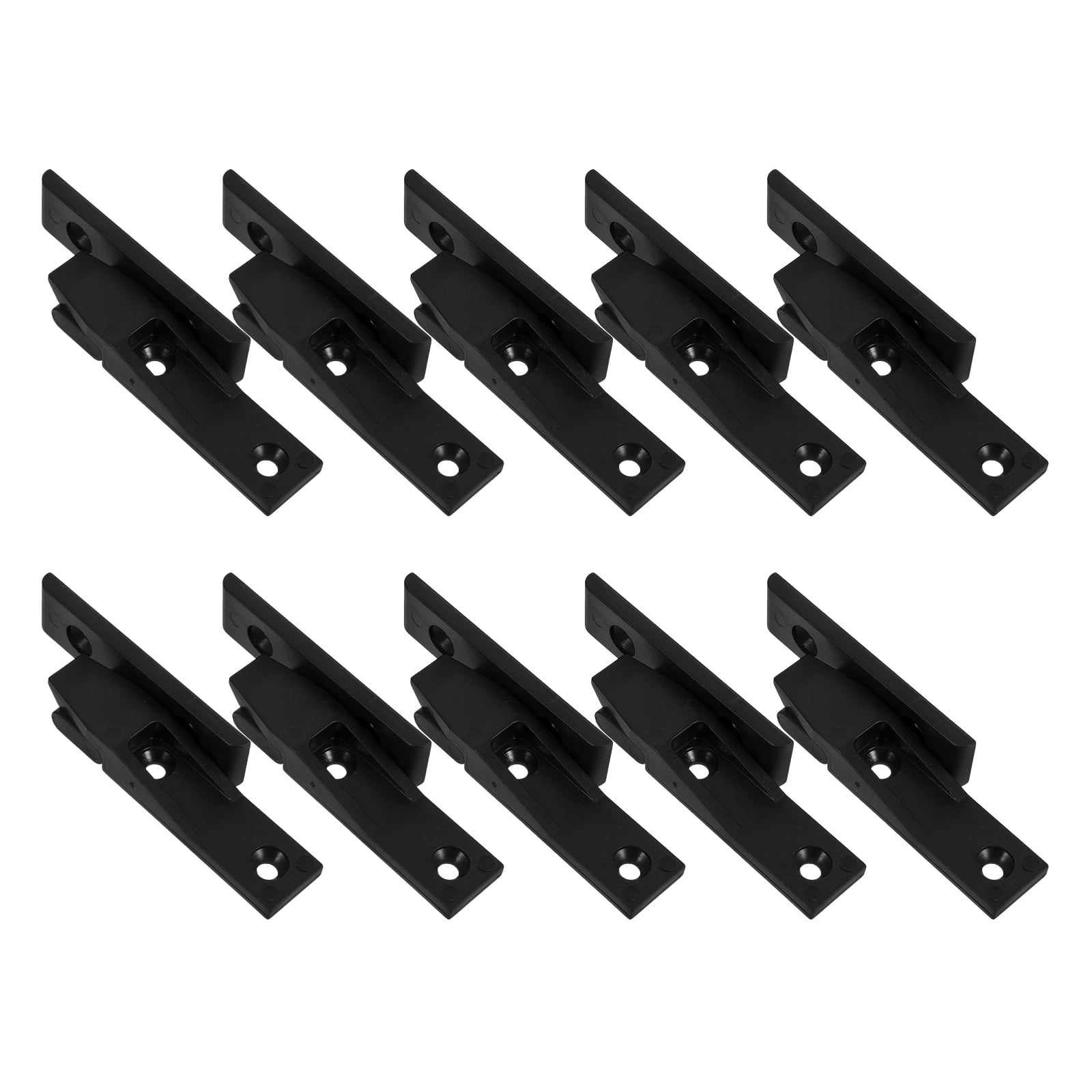 Raindrops 10 Sets Furniture Panel Joint Black Panel Connectors Wall ...