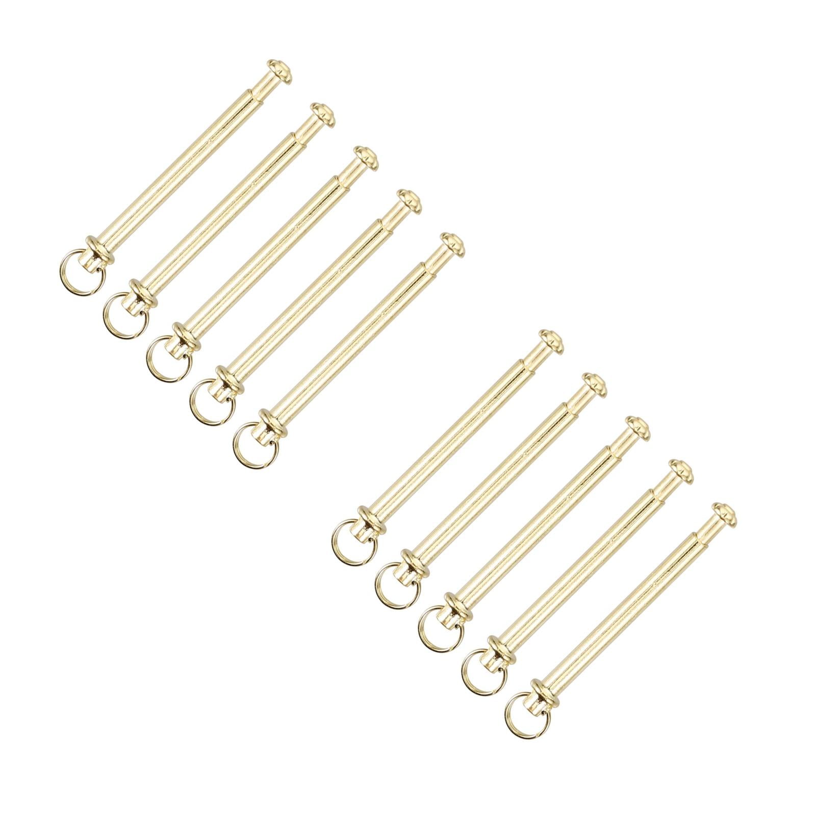 Raindrops 10 Sets Hand Fan Shaft Rivets And Nuts Repair Kit Metal ...