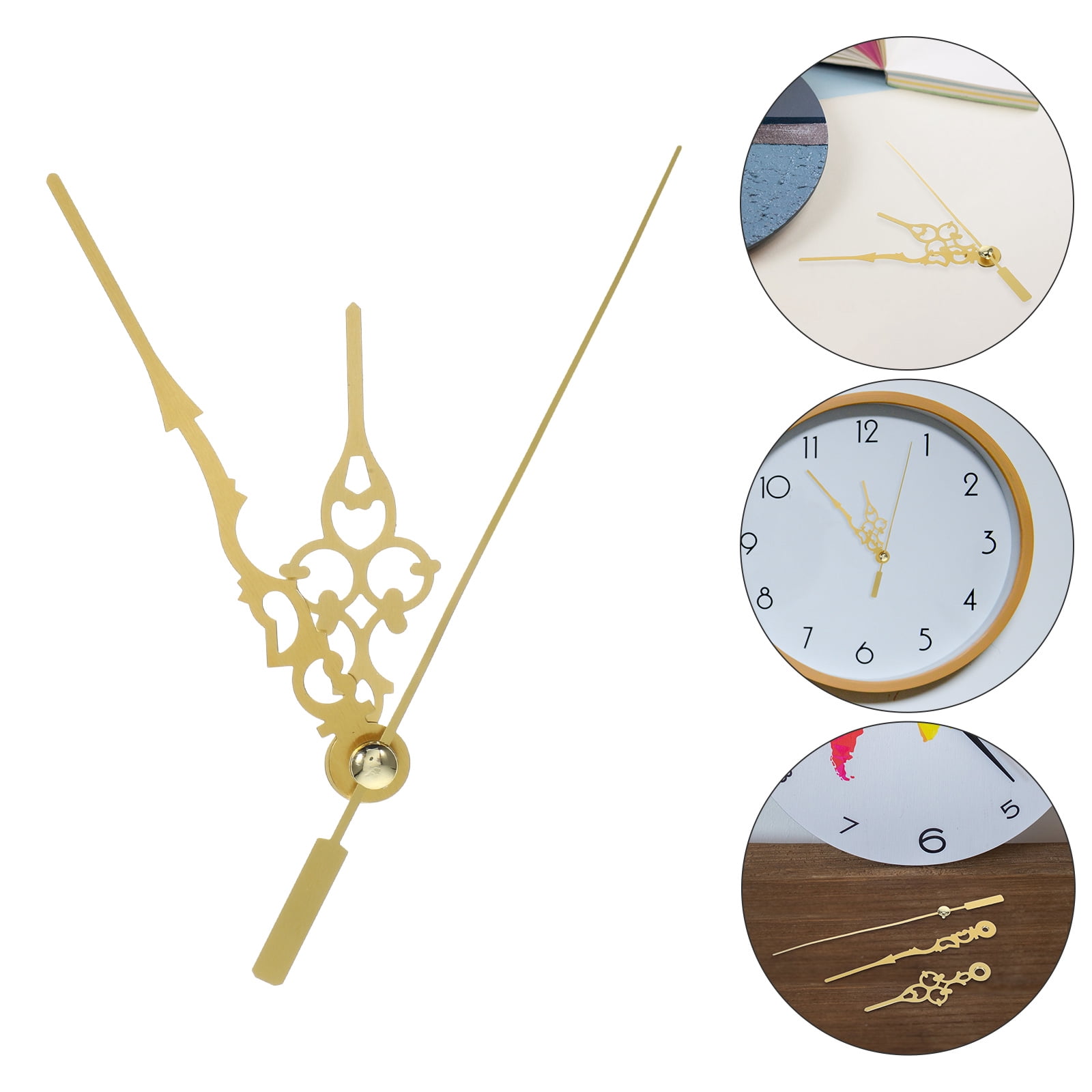Raindrops 10 Sets Metal Clock Hand Movements Hands Replacement Repair ...