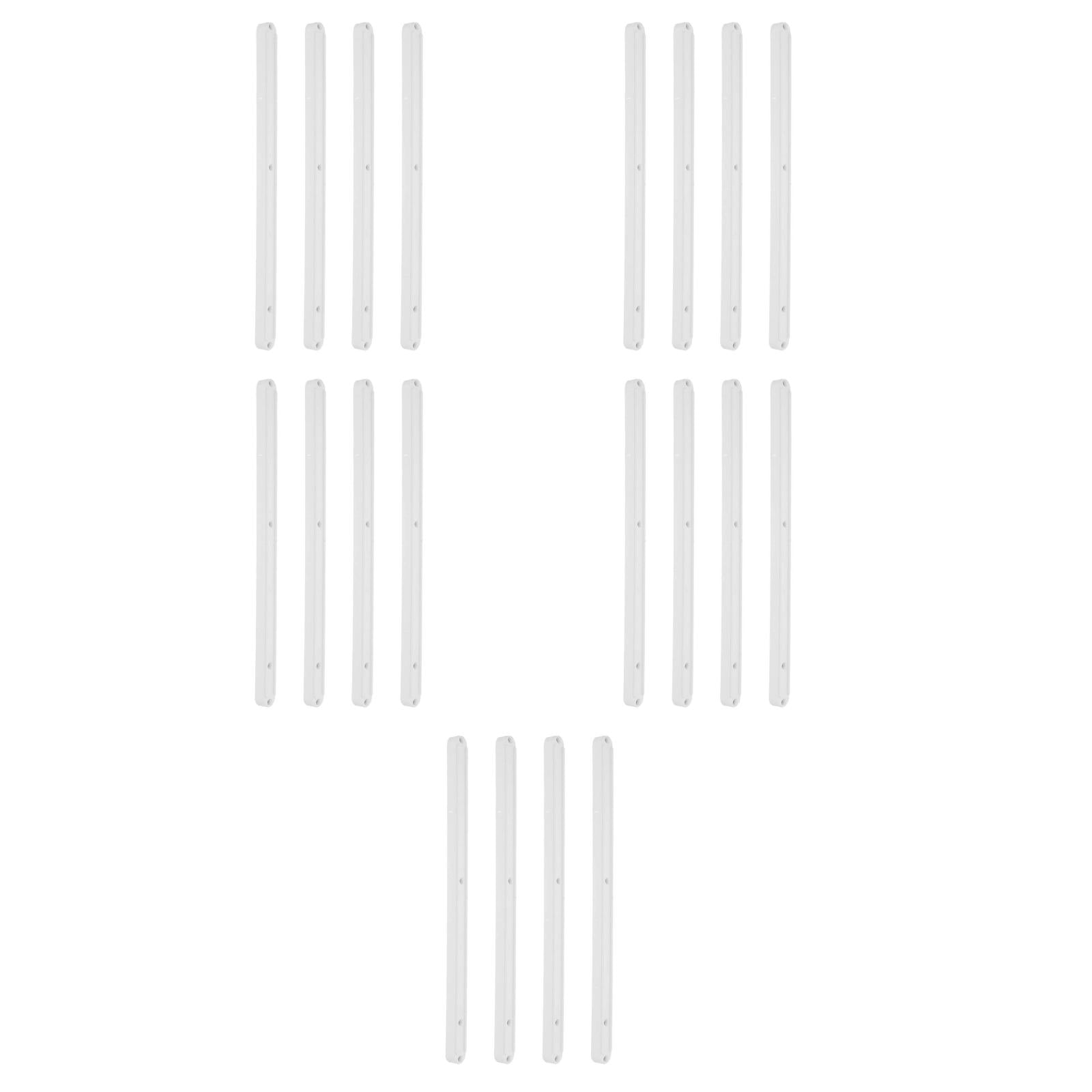 Raindrops 10 Sets Plastic Drawer Slides Track Bottom Cabinet Guide Rail ...