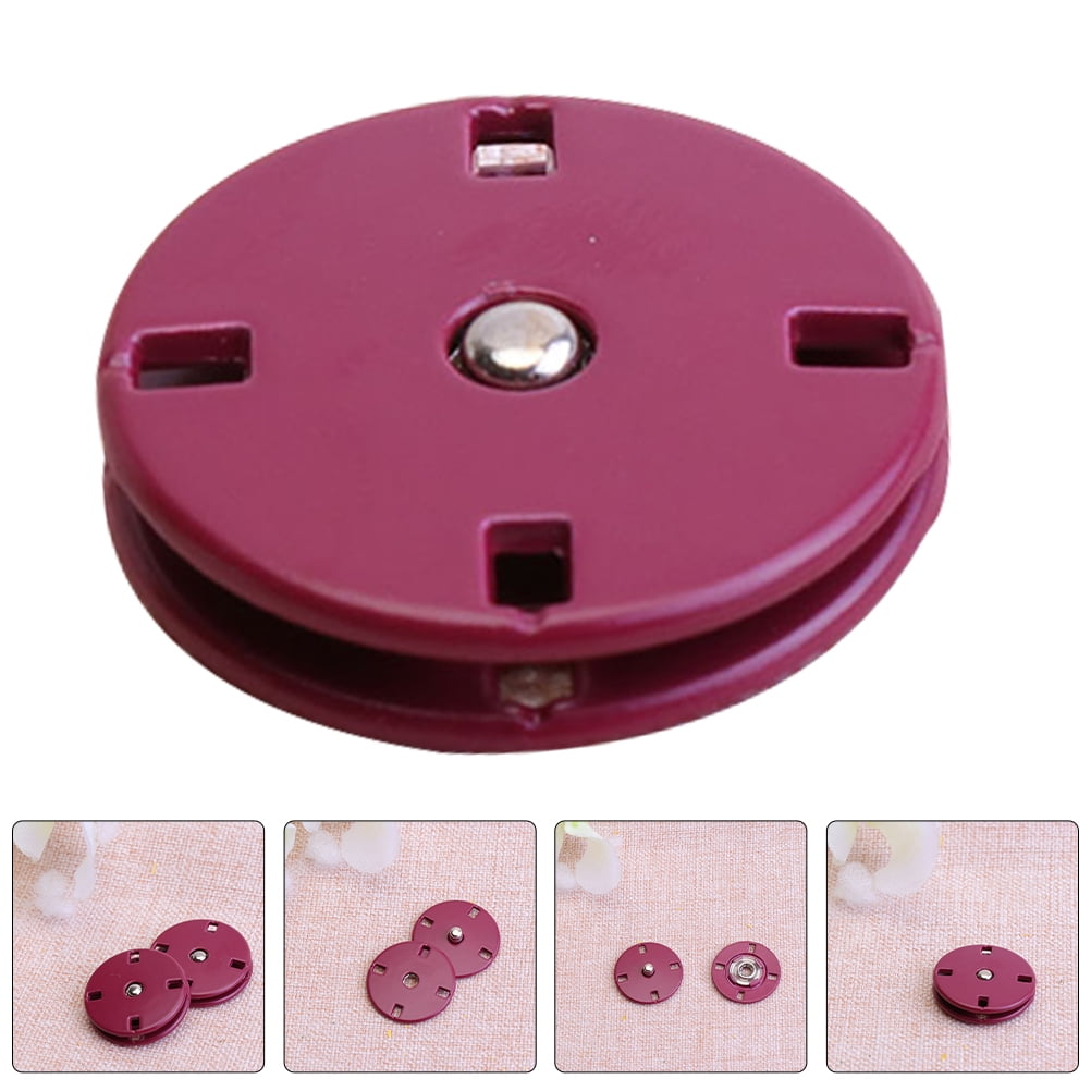 Raindrops 10 Sets Thin Flat Hidden Zinc Alloy Snap Buttons For Coats ...
