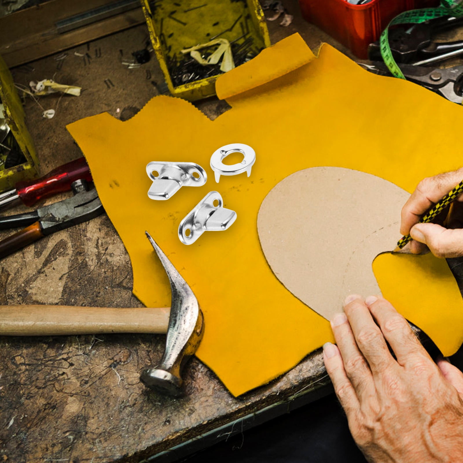 Raindrops 10 Sets Turn Lock Metal Handbag Lock Handbag Fasteners ...