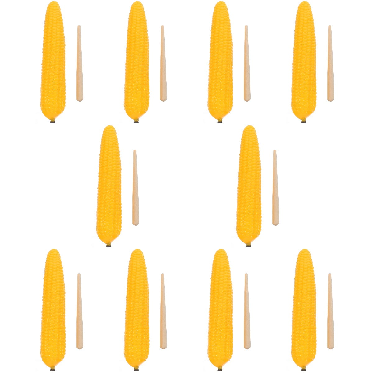 Raindrops 10 Sets Vegetable Shaker Maraca Shaker Corn Shape Percussion ...