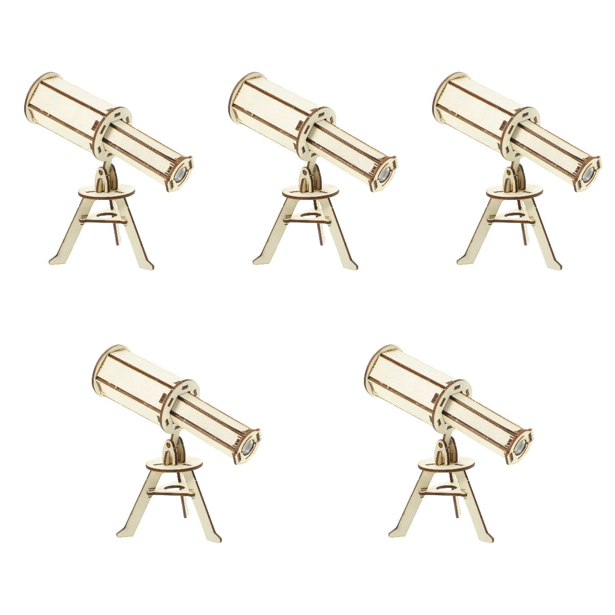 Raindrops 10 Sets of Diy Astronomical Telescope Model Kids Science ...
