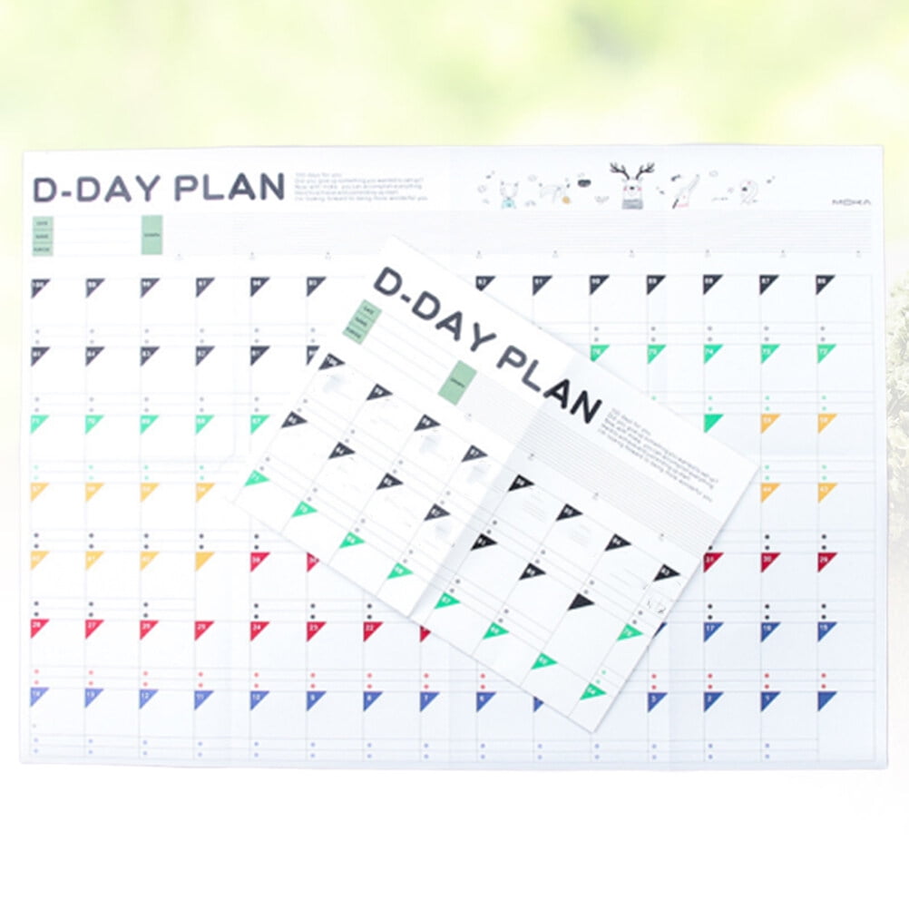 Raindrops 10 Sheets Daily Planner Paper Planning Forms Planners ...