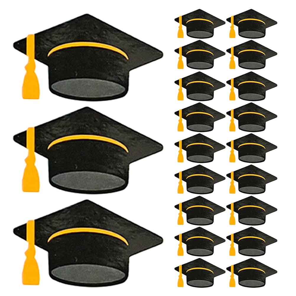 Raindrops 10 Sheets Graduation Hat Stickers Grad Hat Reward Stickers ...