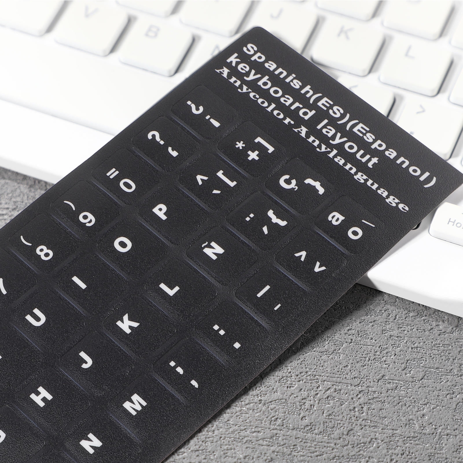 Raindrops 10 Sheets Letter Stickers Keyboard Service Life Affordable ...