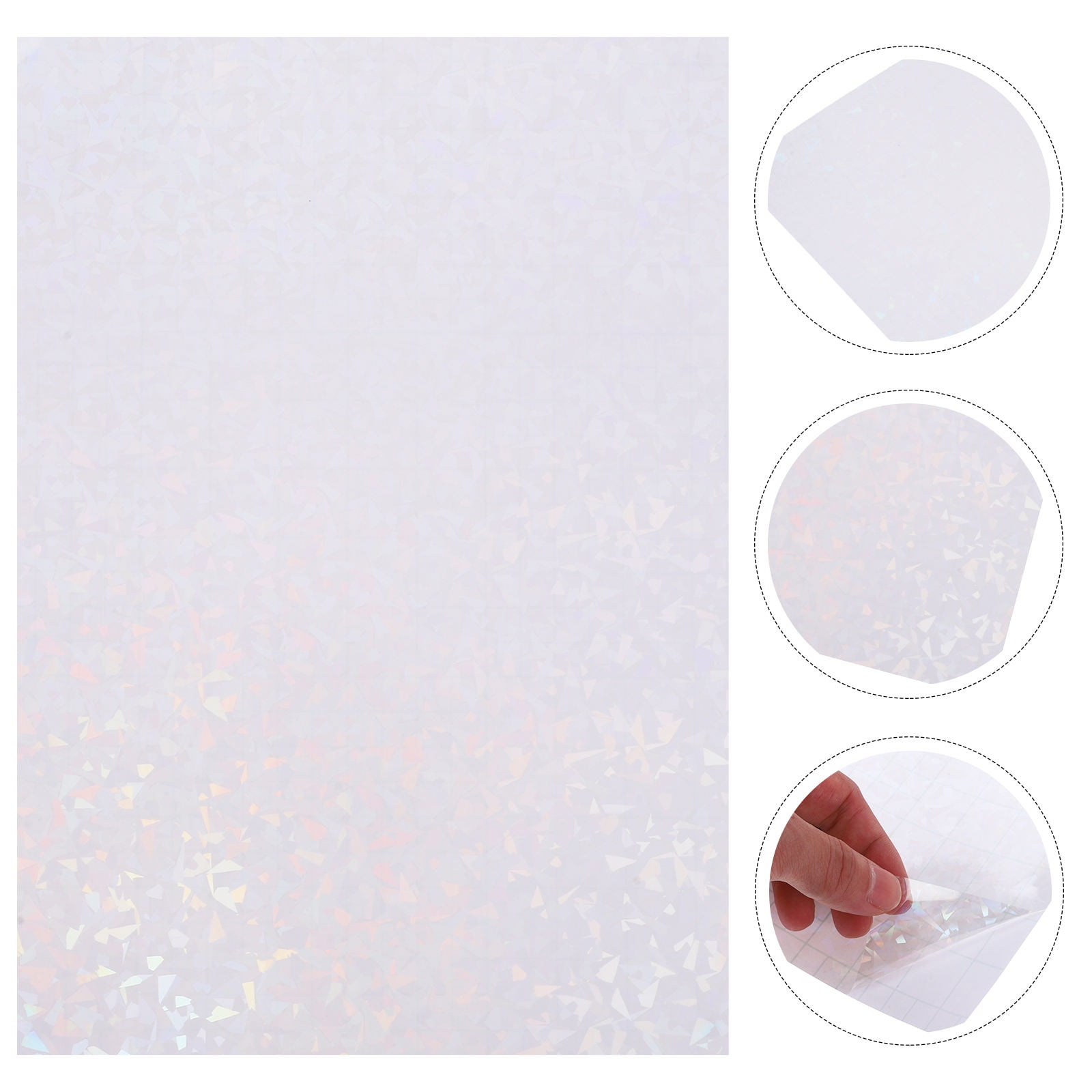Raindrops 10 Sheets of Holographic Sticker Sheet Holographic Colorful ...