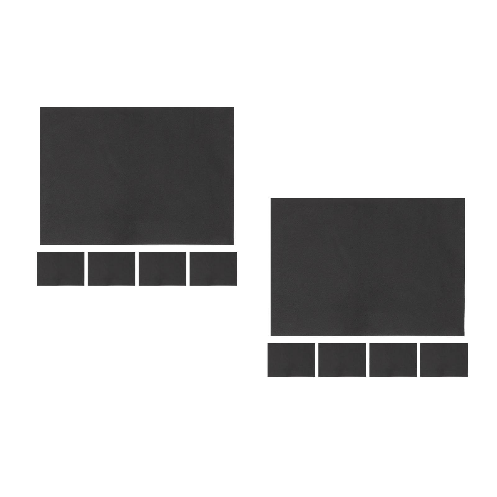 Raindrops 10 pcs Black Eva Foam Sheets Cosplay Foam Paper Craft Foam ...