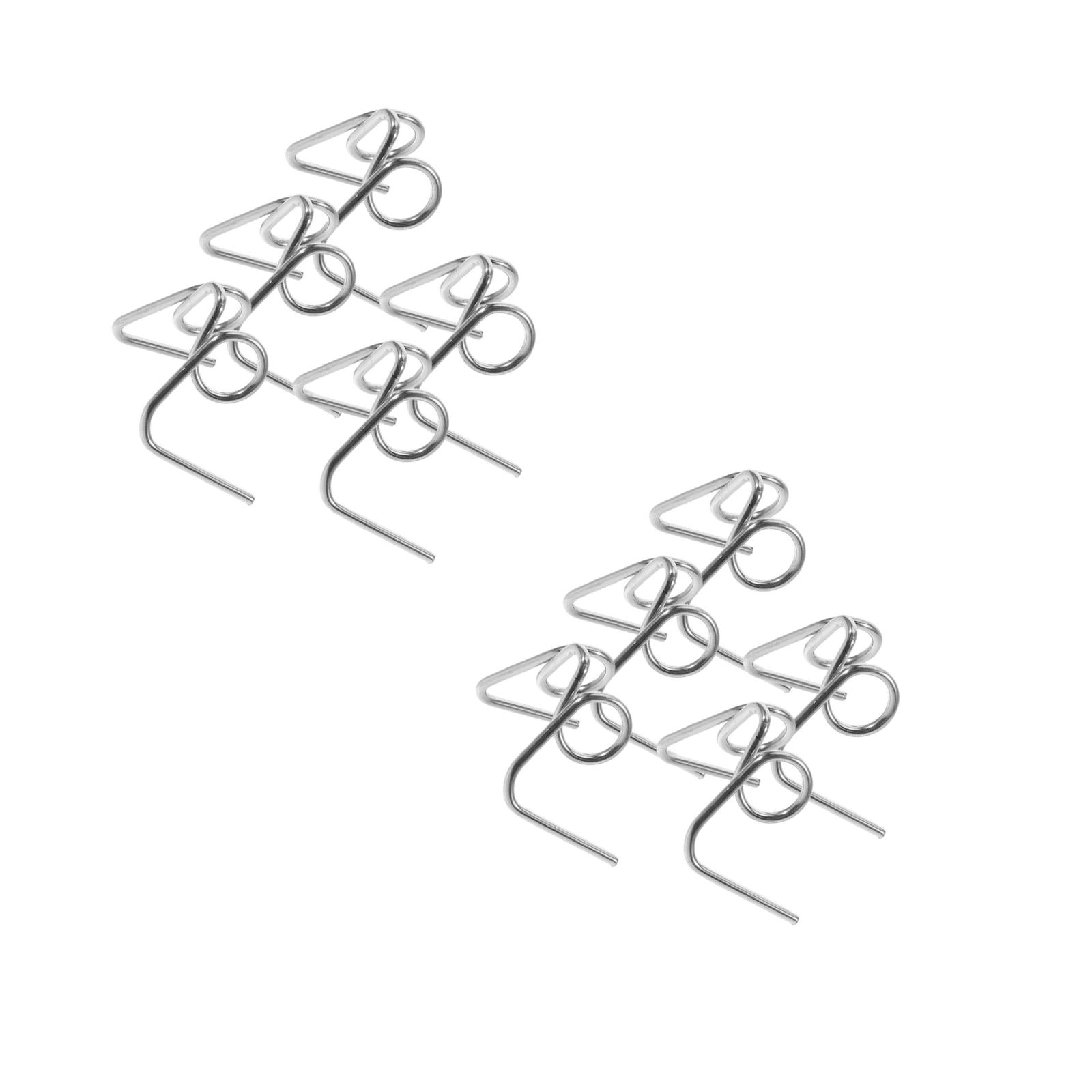 Raindrops Brake Return Springs Silver Stainless Steel for Motorbike ...