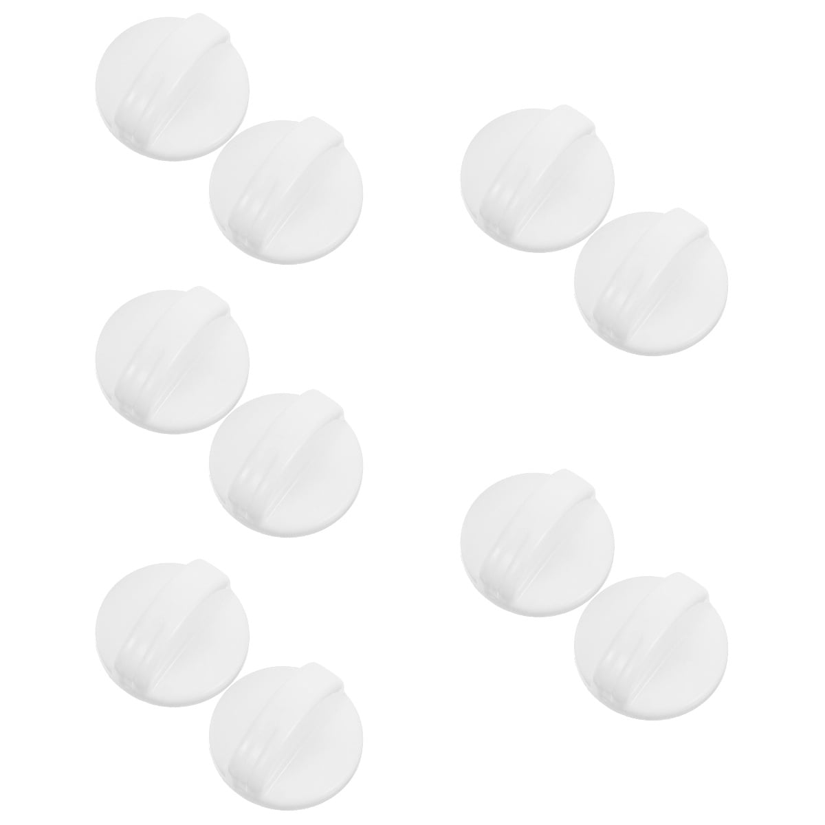 Raindrops 10 pcs Dryer Timer Control Knobs Washing Machine Replacement Knobs Plastic Washer ...