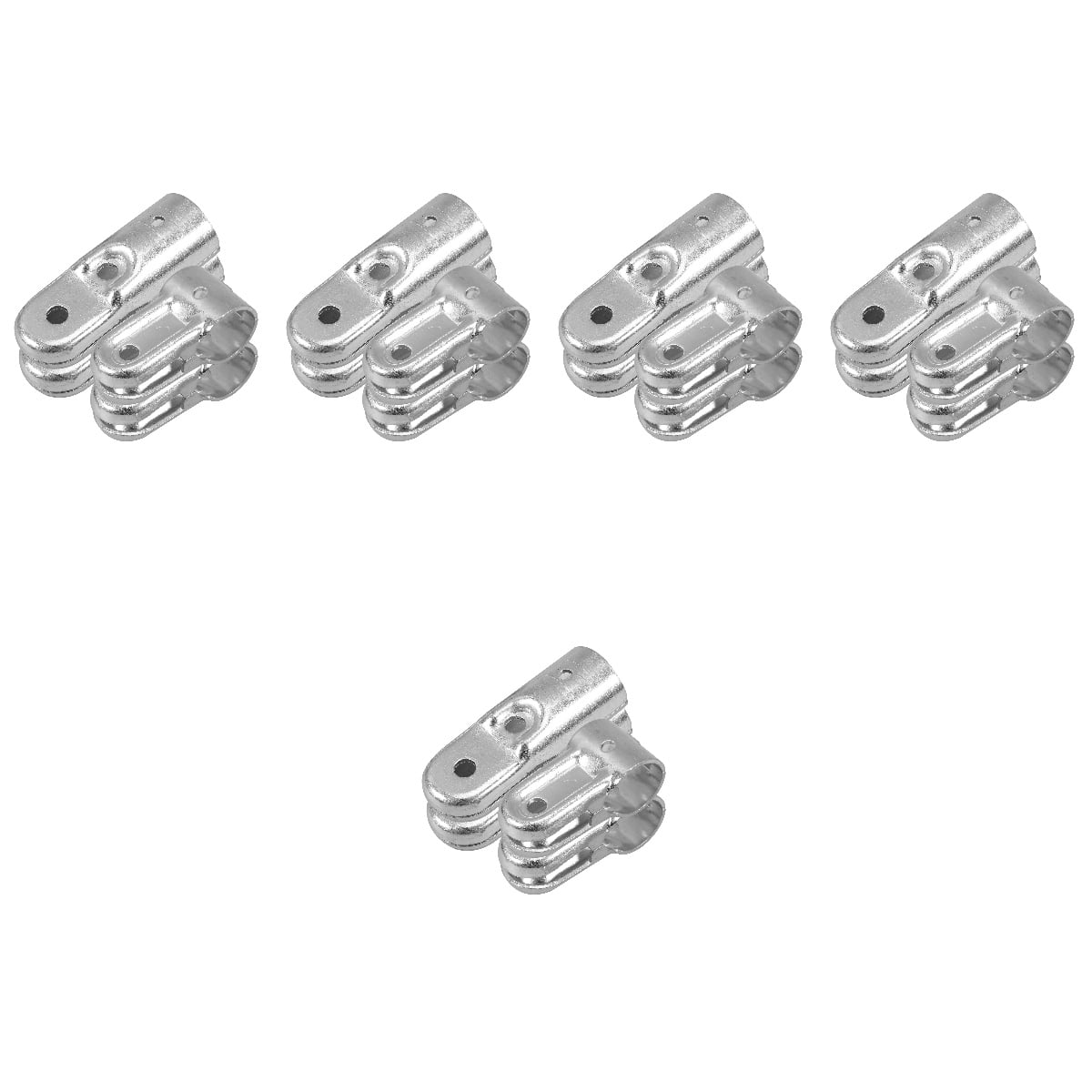Raindrops 10 pcs End Rail Connectors Chain Link Fence Clamps Structural ...