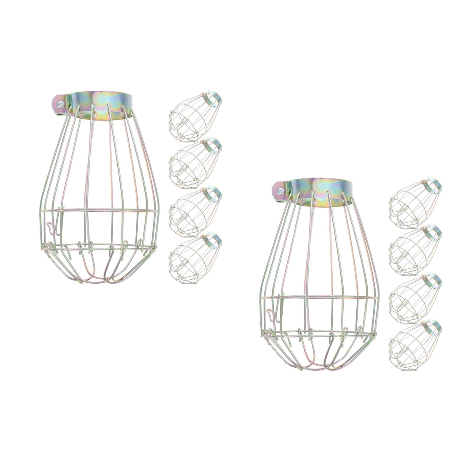 Raindrops 10 pcs Lamp Bulb Guard Metal Lamp Cage Metal Bulb Guard ...