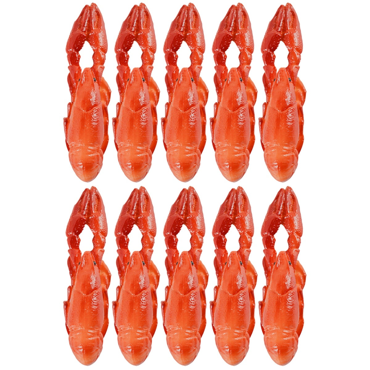 Raindrops 10 pcs Lobster Lifelike Artificial Lobster Decor Realistic ...