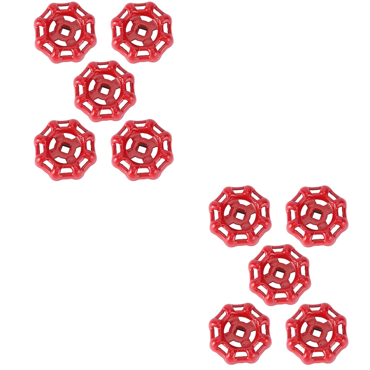 Raindrops 10 pcs Spigot Handle Gate Valve Handle Shower Knob 8x8cm ...