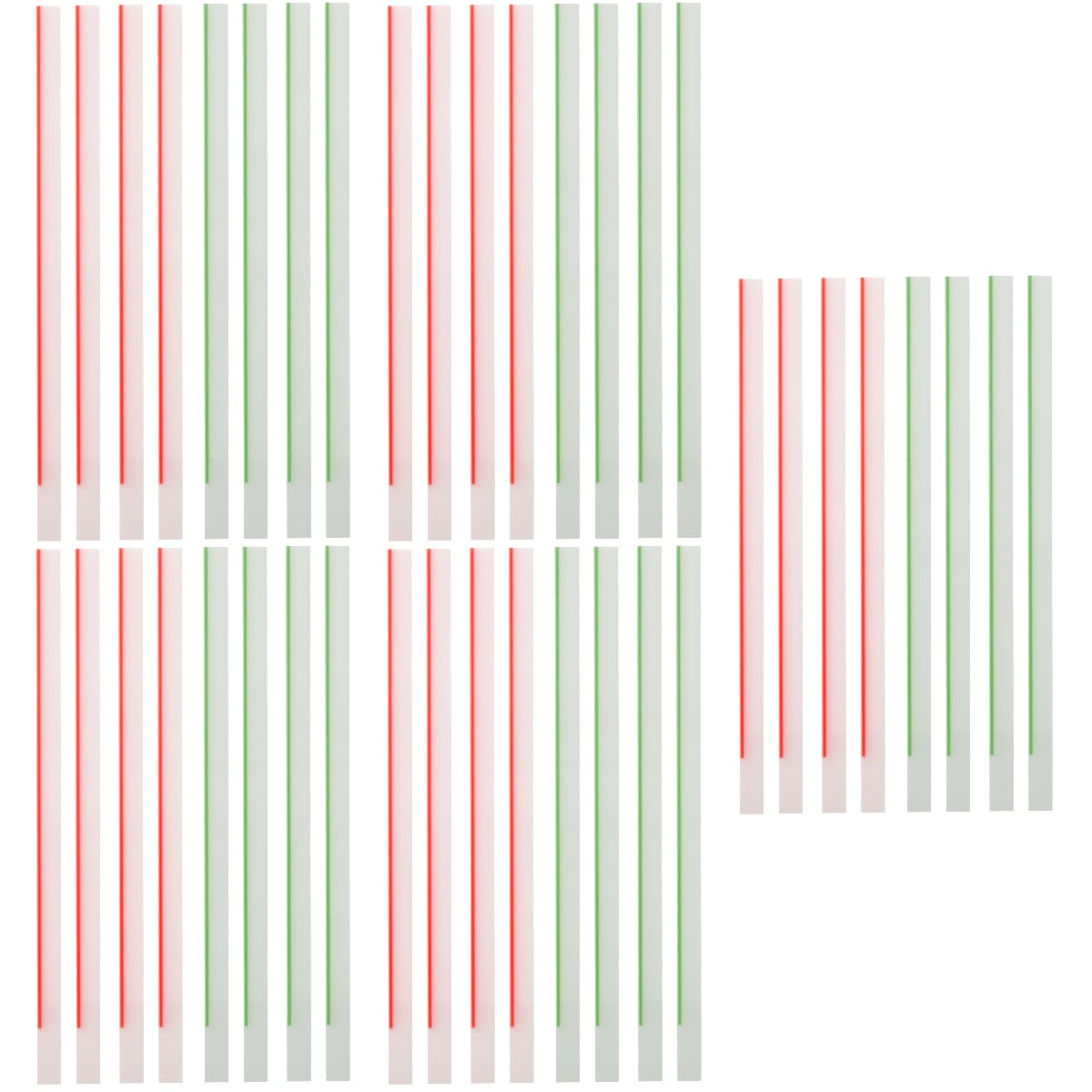 Raindrops 10 sets of Long Sticky Decals Page Marking Strips Long Page ...