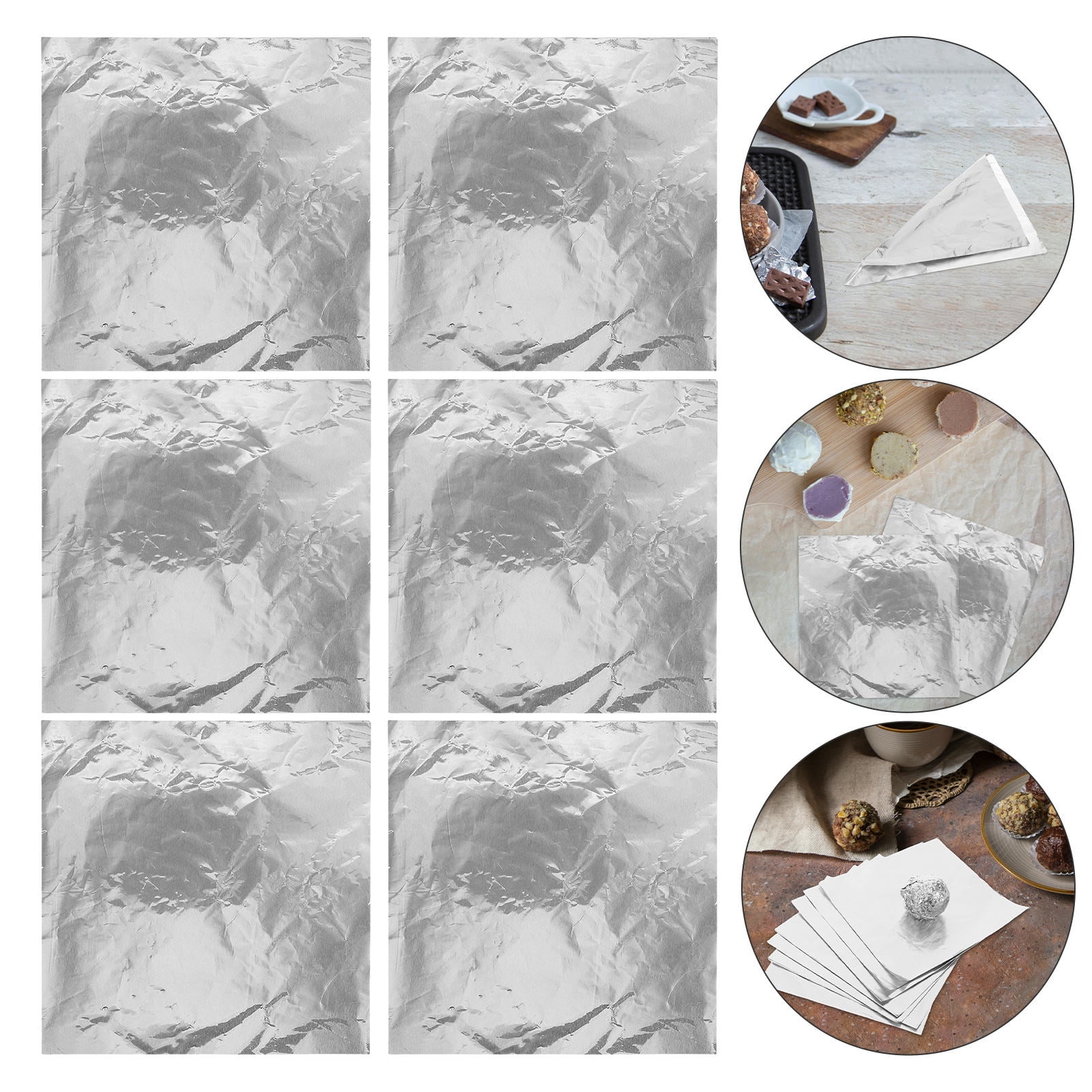 Raindrops 100 PCS Chocolate Candy Wrappers Aluminium Foil Birthday ...