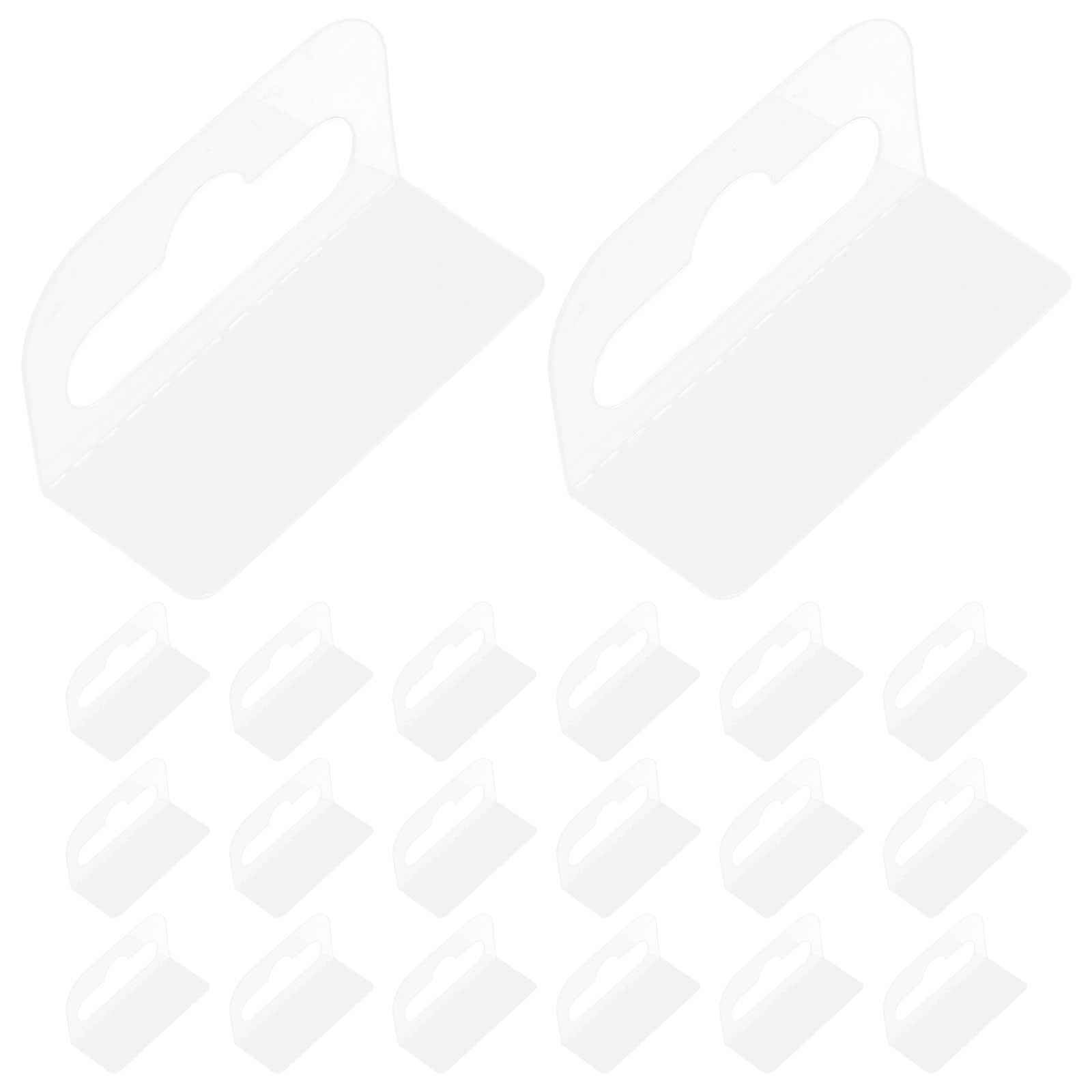 Raindrops 100 Pcs Adhesive Hanging Tabs Hooks Labels Drain Cover Flag ...