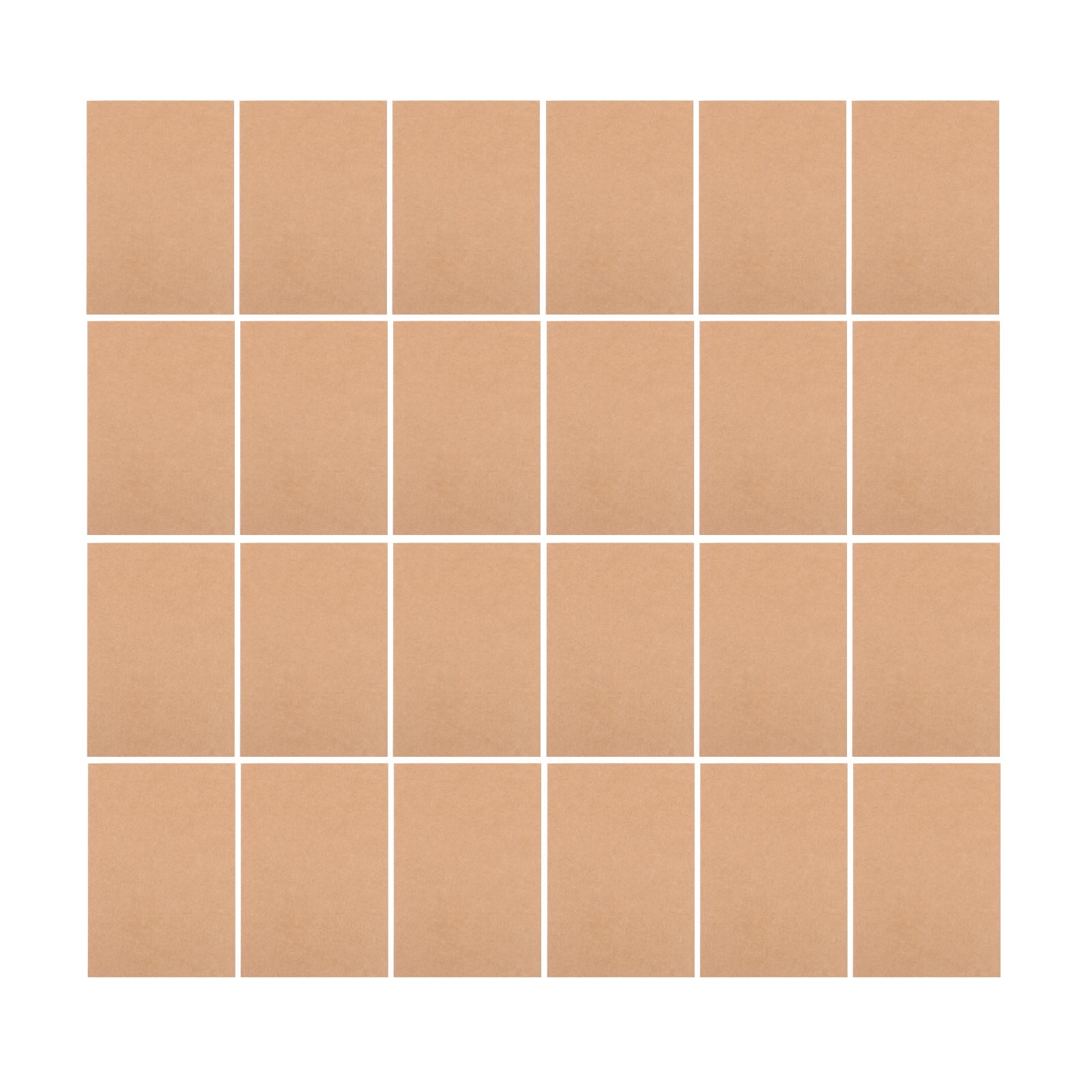 Raindrops Double-Sided Blank Light Brown Cards 100 Pieces for Students ...