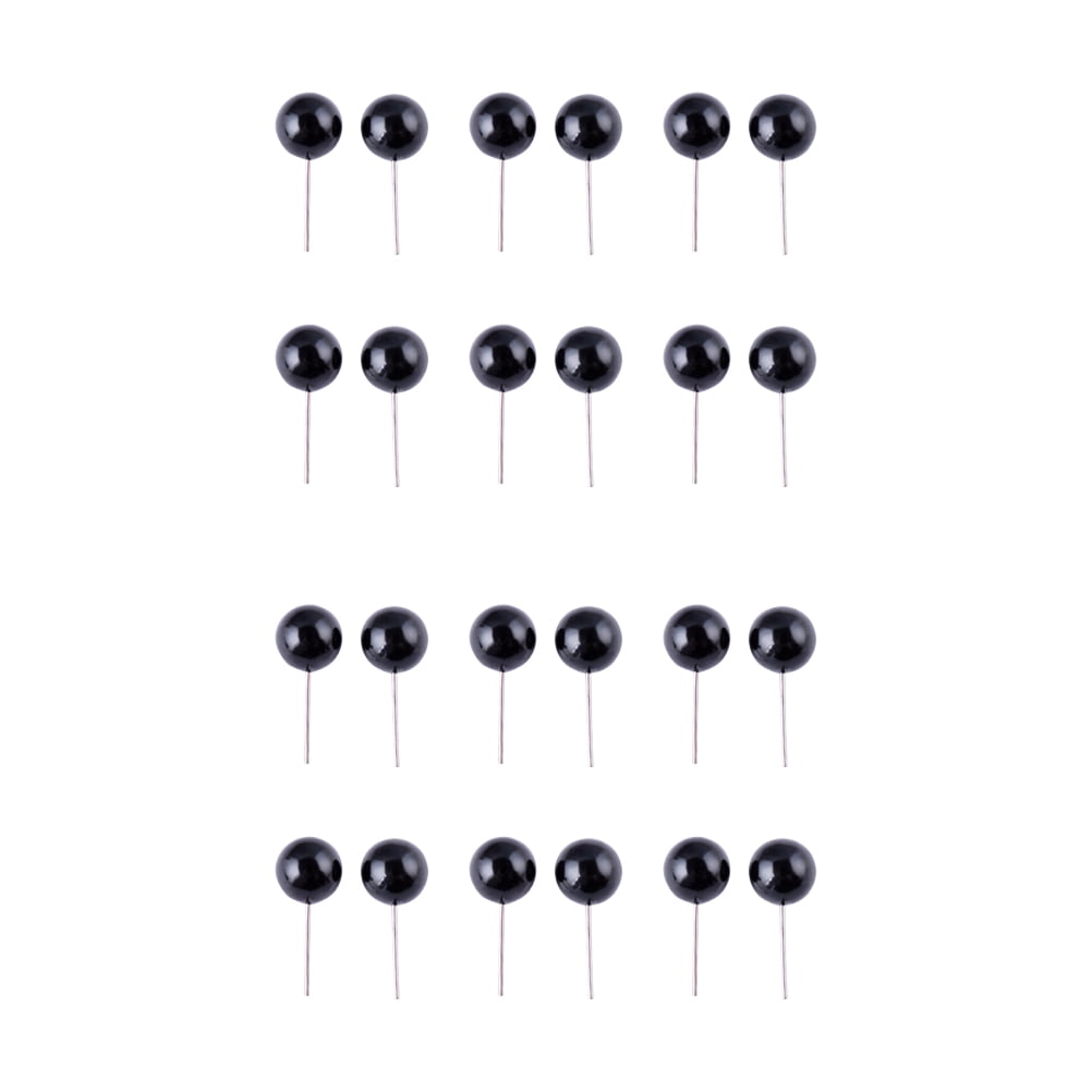 Raindrops 100 Pcs DIY Cartoon Eyes Colored Doll Dolls Cot Black ...