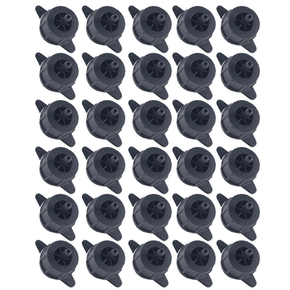 Raindrops 100 Pcs Drip Emitters Pressure Compensation Drippers ...