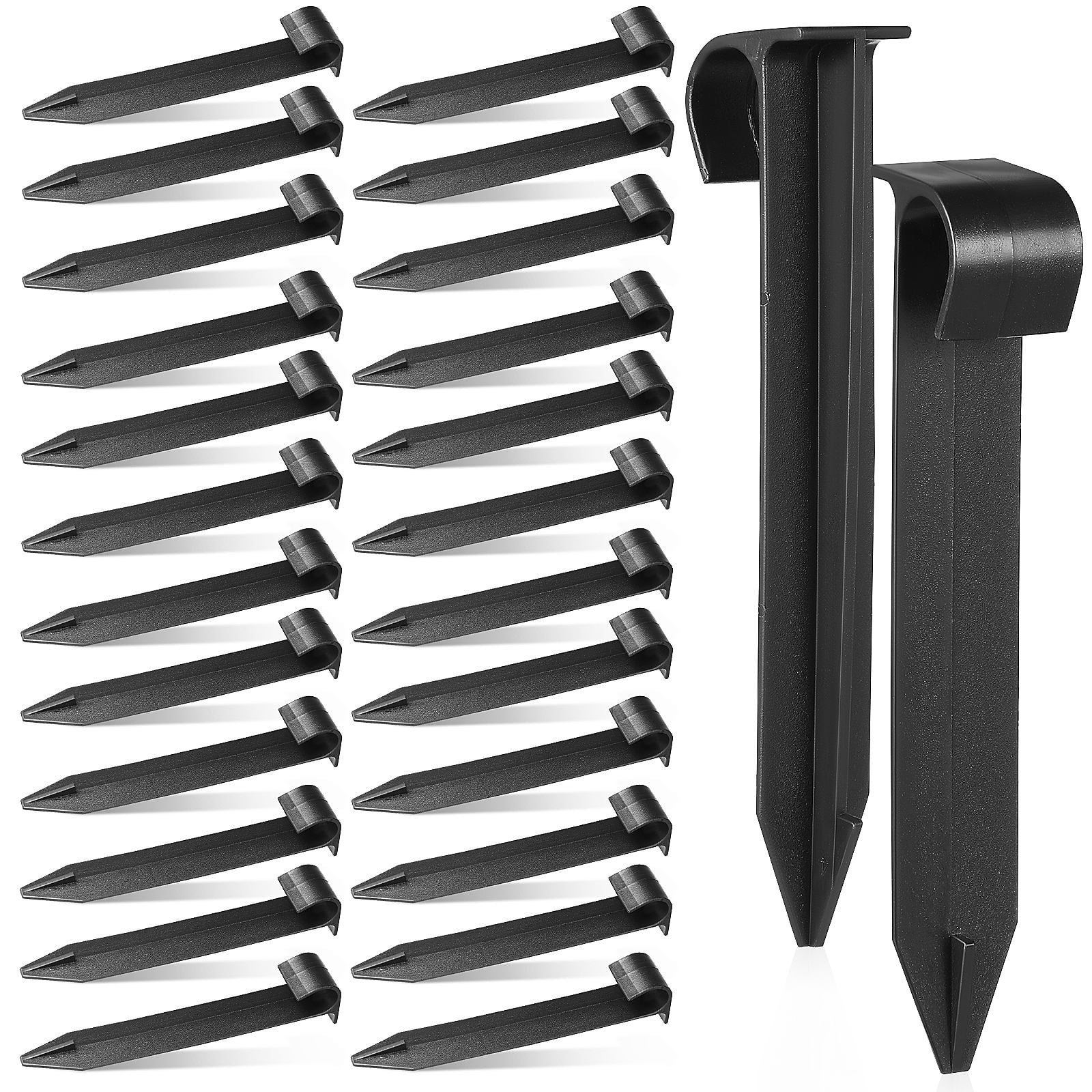 Raindrops 100 Pcs Drip Irrigation Tubing Pipe Fixing Bracket - Walmart.com