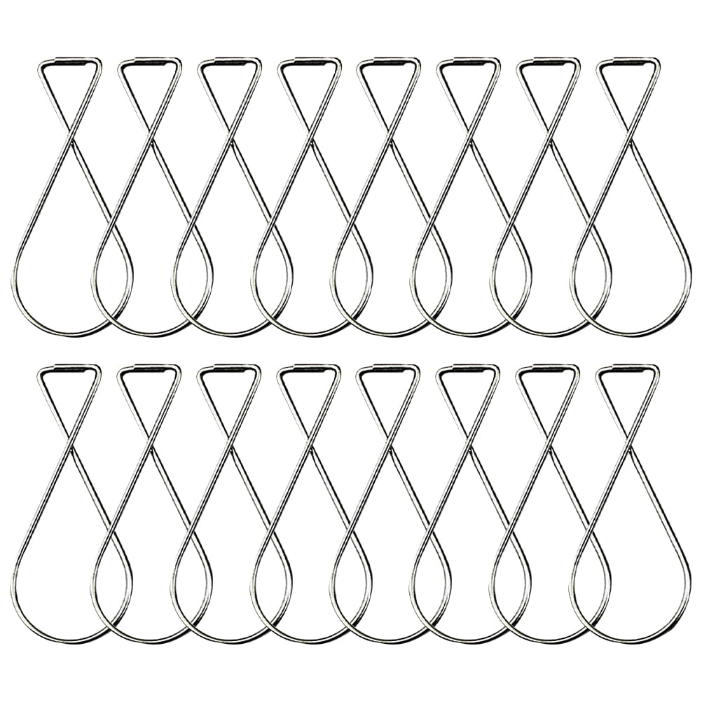 Raindrops 100 Pcs Drop Ceiling Grid Clips Hook for Classroom - Walmart.com