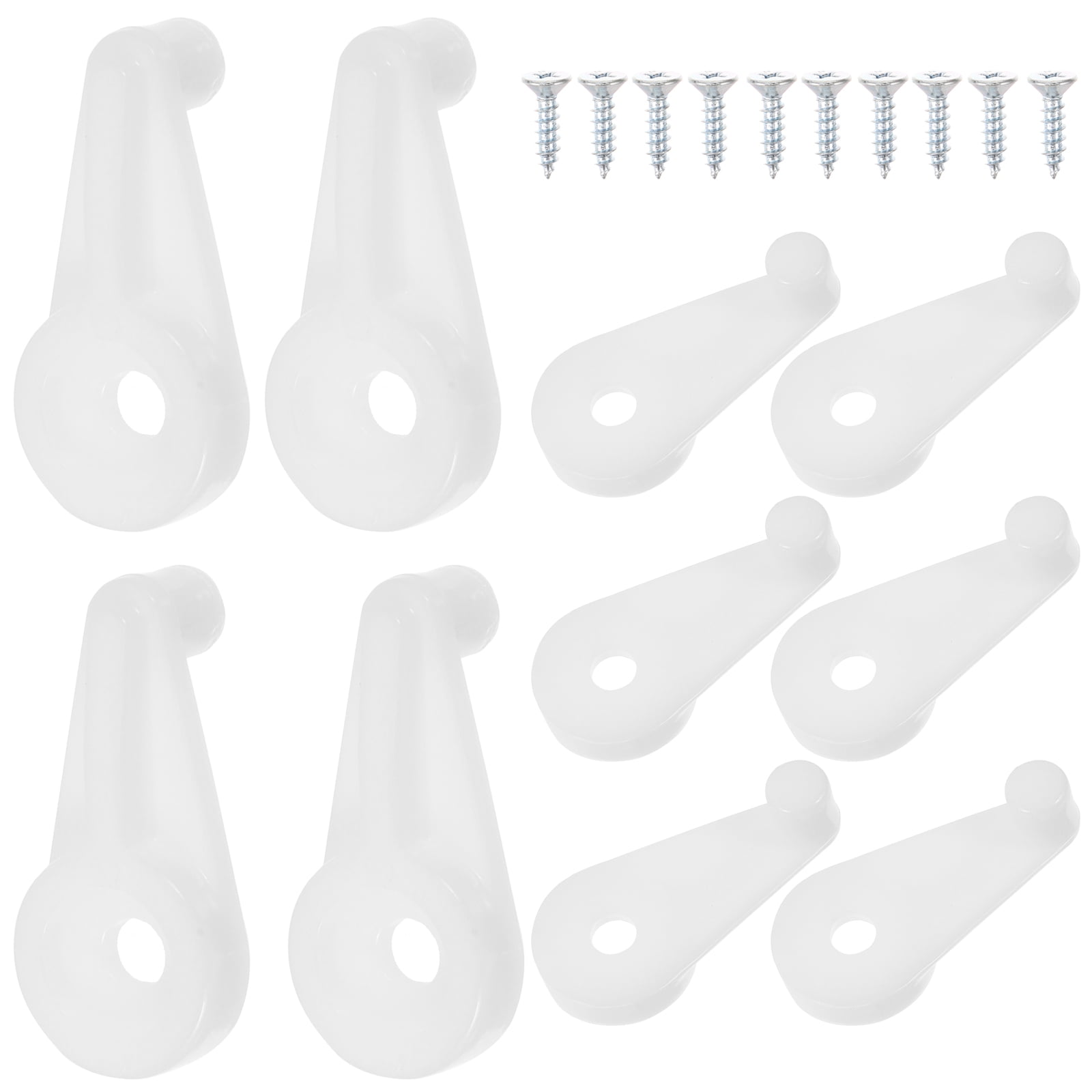 Raindrops 100 Pcs Glass Door Retainer Clips Cabinet Clamps for ...