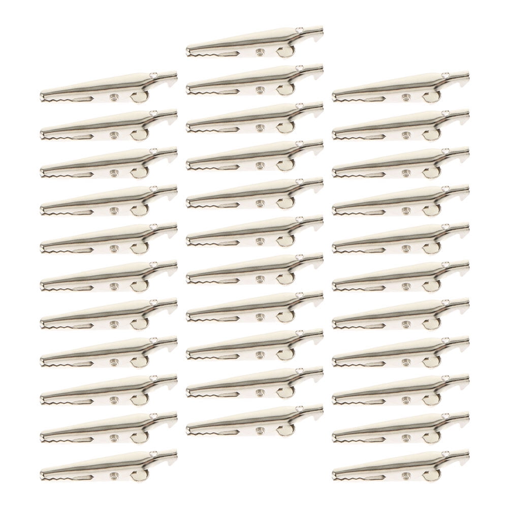 Raindrops 100 Pcs Iron Clips Wire Connectors Fastener Women's Miss ...