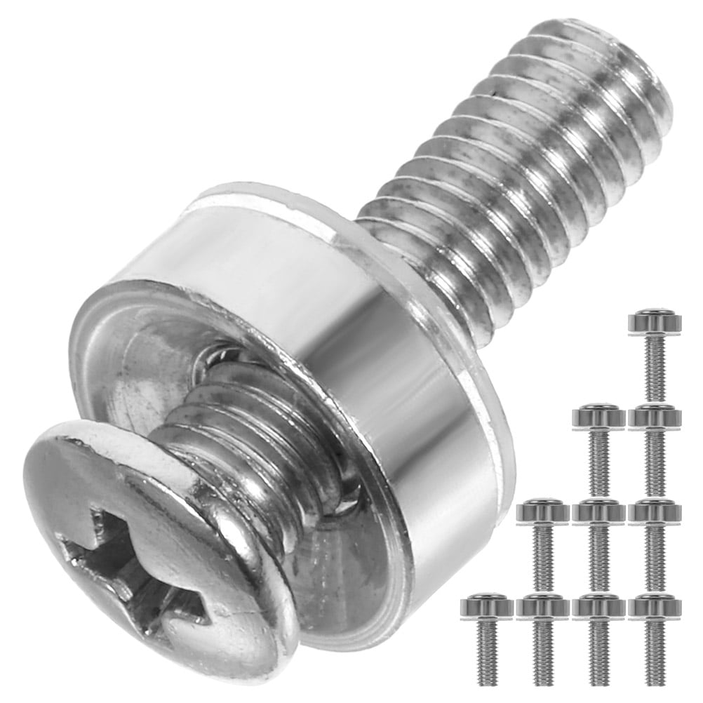 Raindrops 100 Pcs Screws for Server Cabinet Enclosures Tank Pole Rebar ...